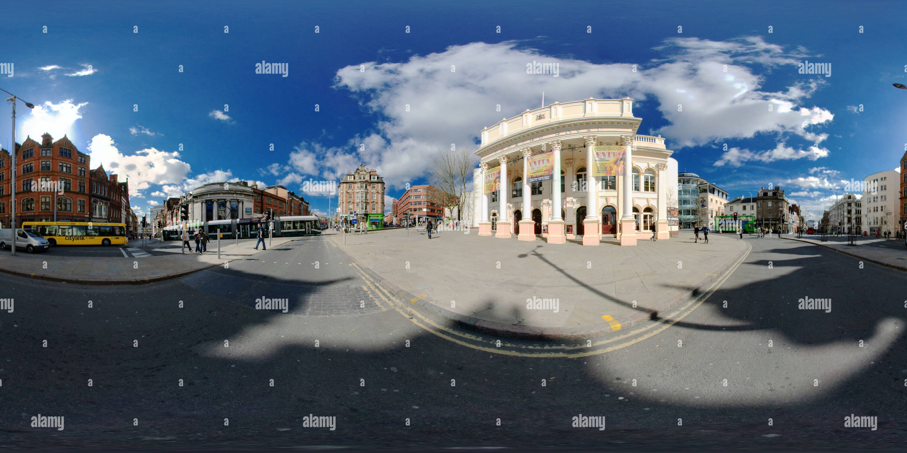 360° view of Royal Concert Hall Nottingham Uk - Alamy