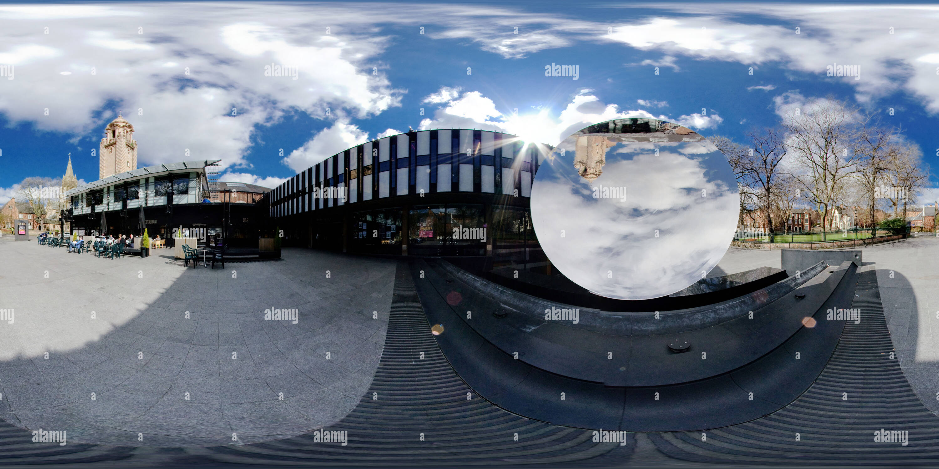 360° view of Playhouse Nottingham Uk - Alamy