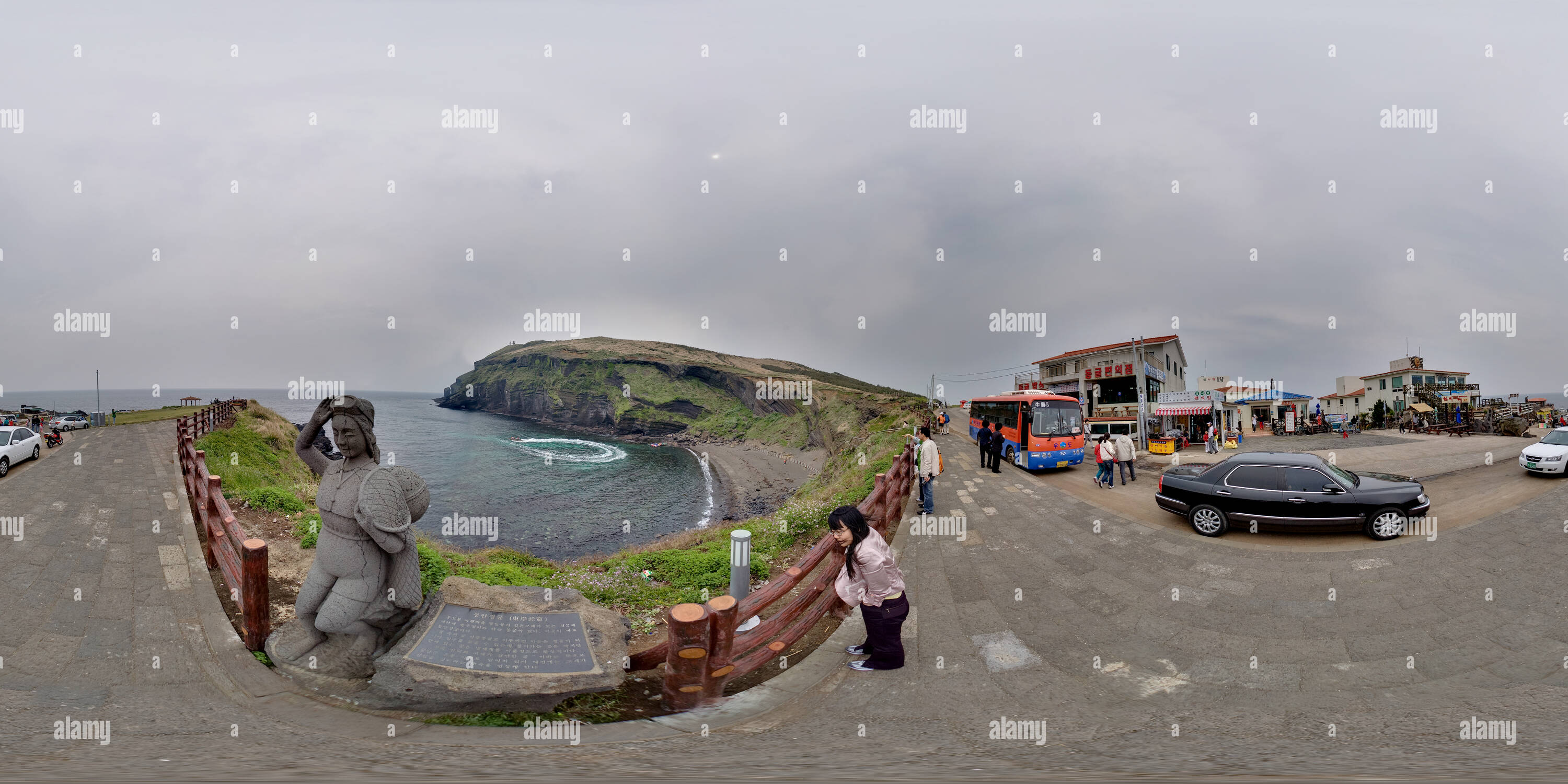 360° view of Udo - Haenyo Diver - Alamy