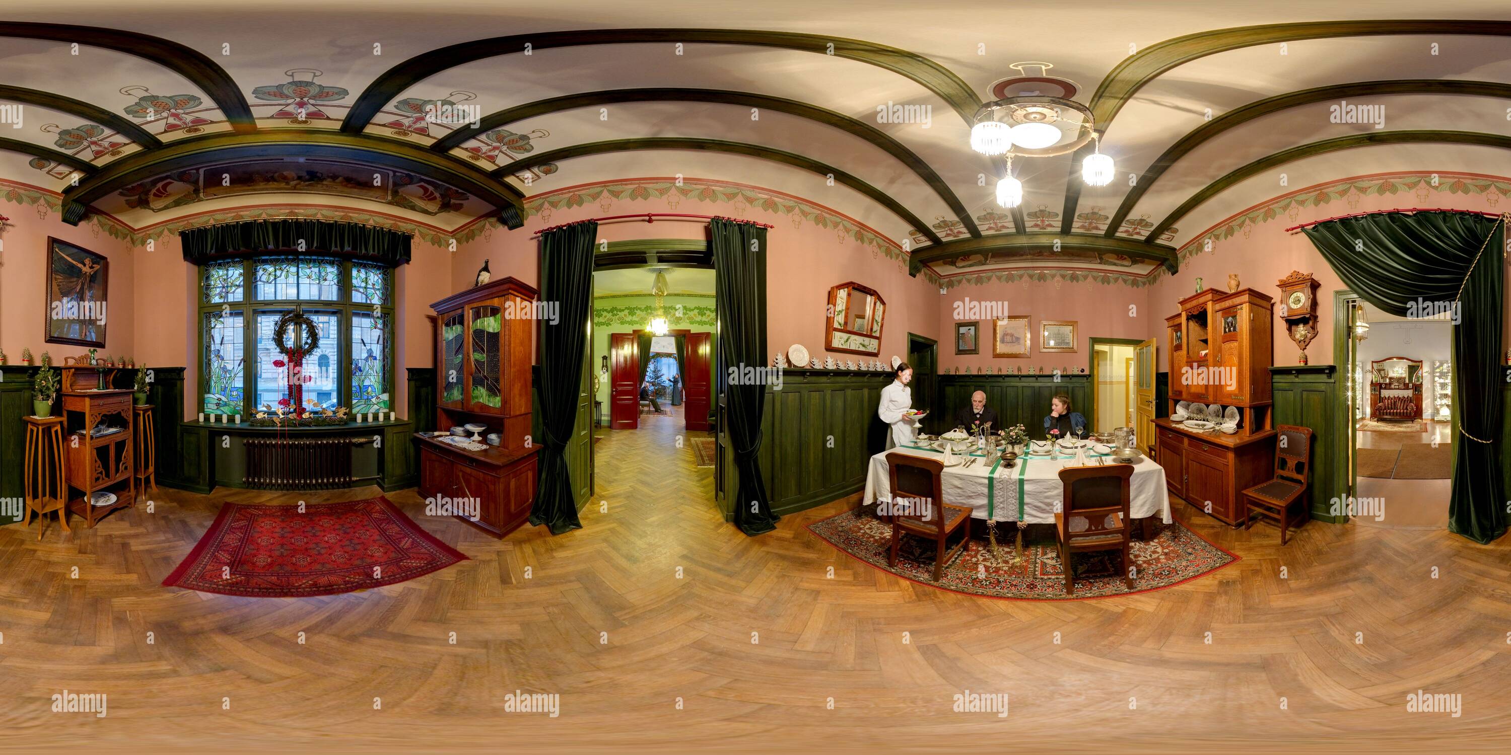 Riga Latvia Art Nouveau Museum Stock Photos & Riga Latvia Art Nouveau ...