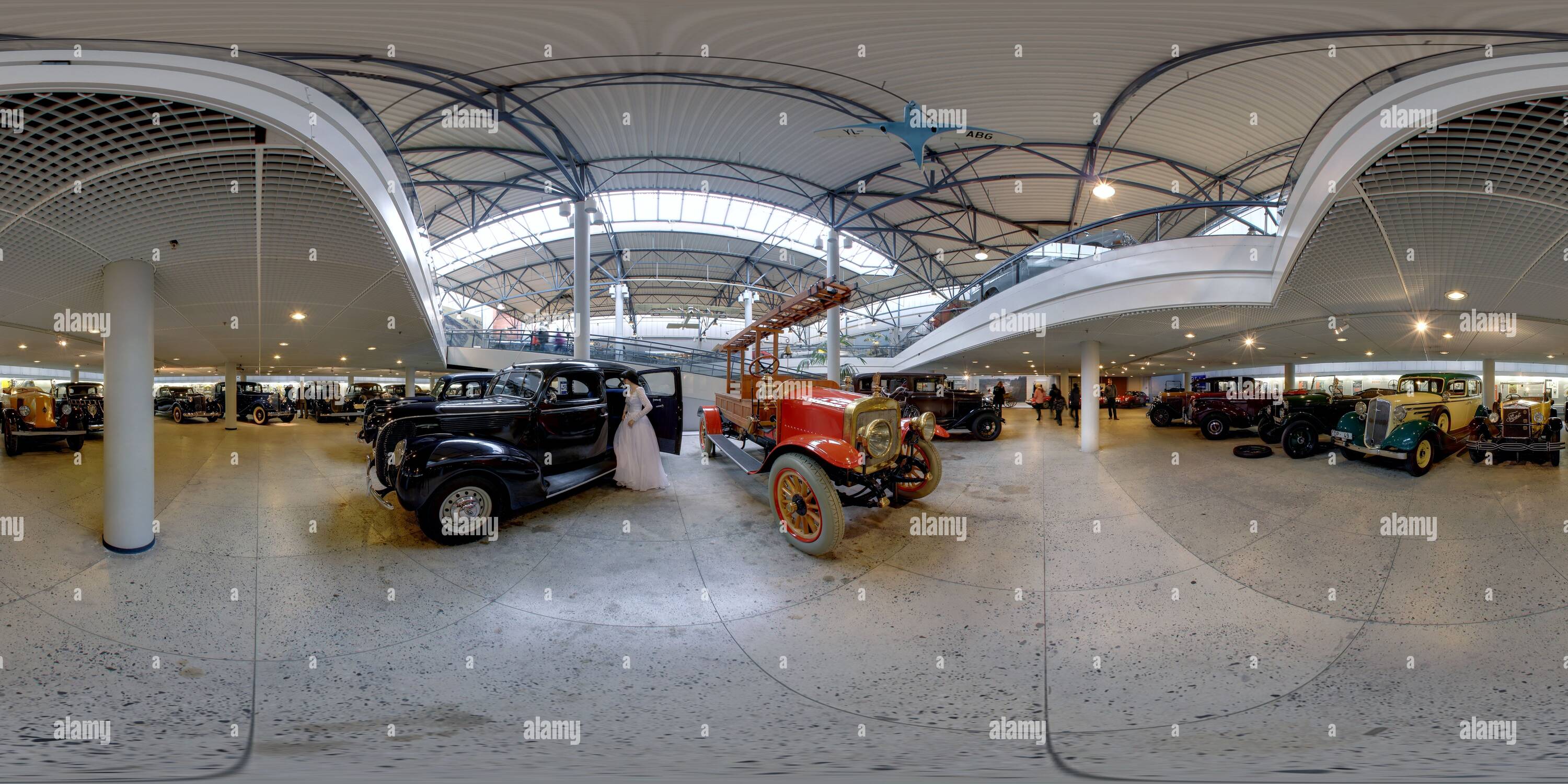 360° view of RUSSO BALT fire engine, 1912 - at the Riga Motormuseum ...