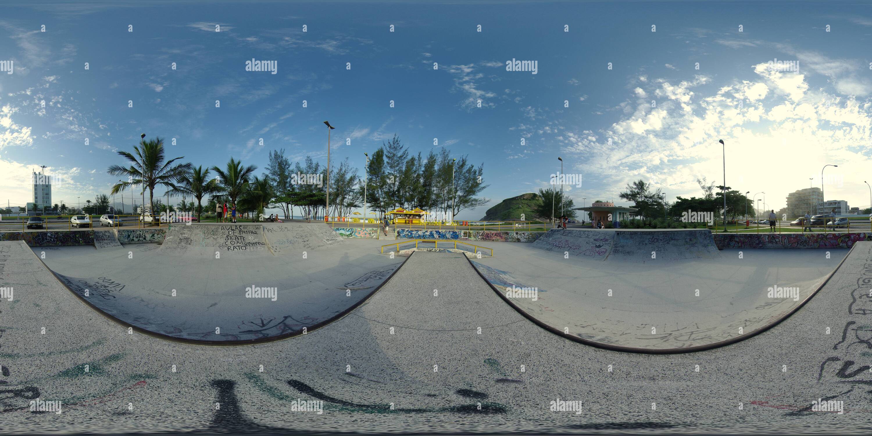 360° view of Skatepark in Recreio - Rio de Janeiro - Alamy