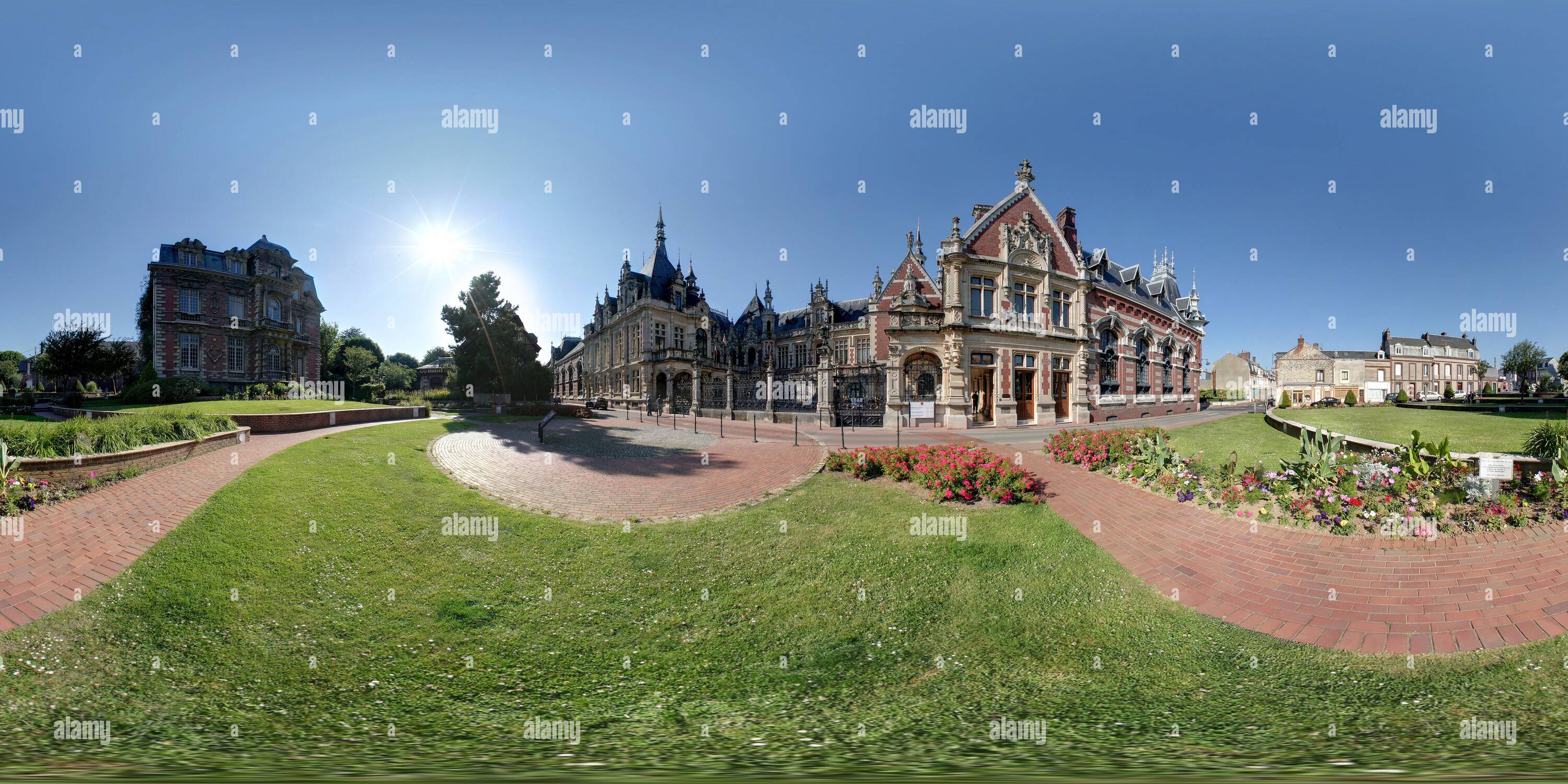 360° view of Benedictine Palace in Fecamp, Normandy, France - Alamy