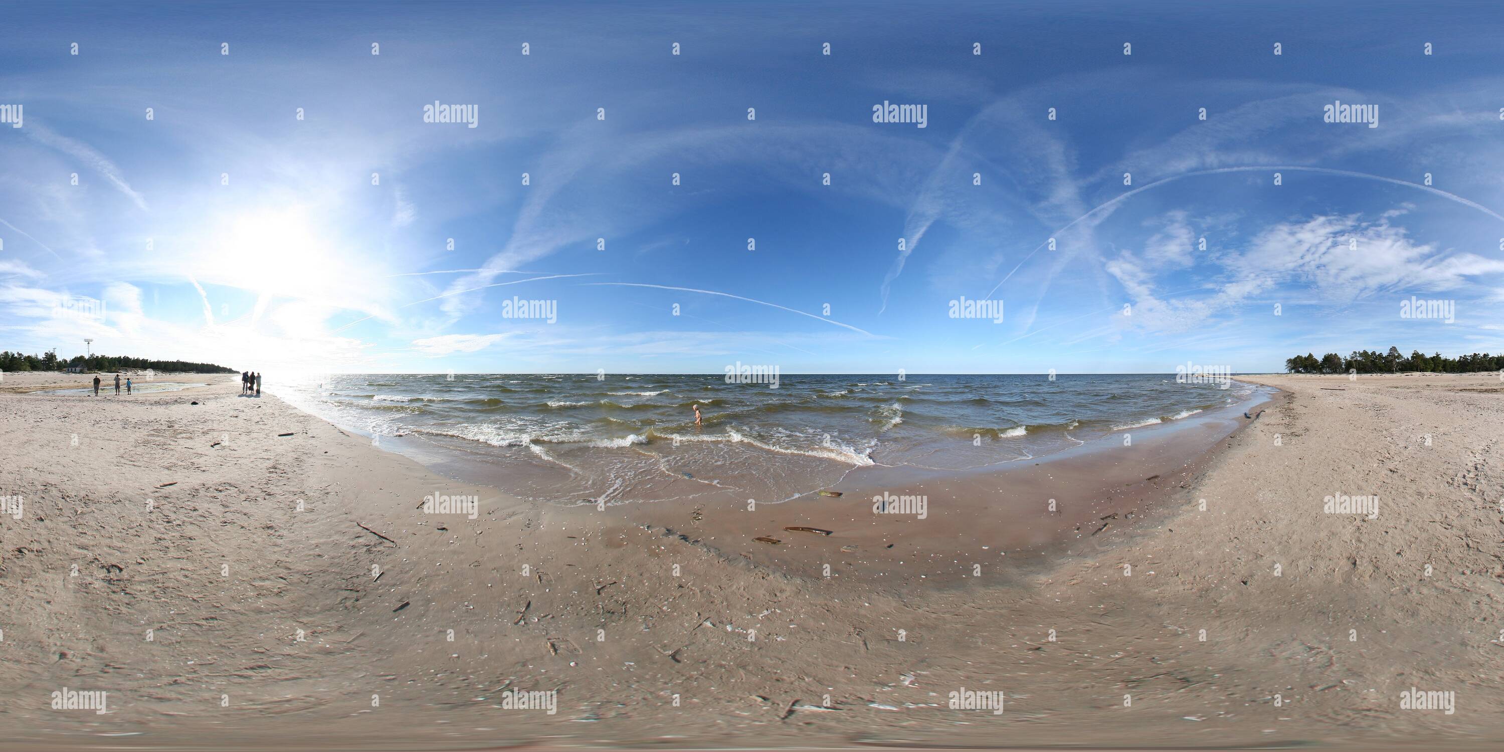 360° view of Kolkasrags - Cape Kolka, Latvia - Alamy