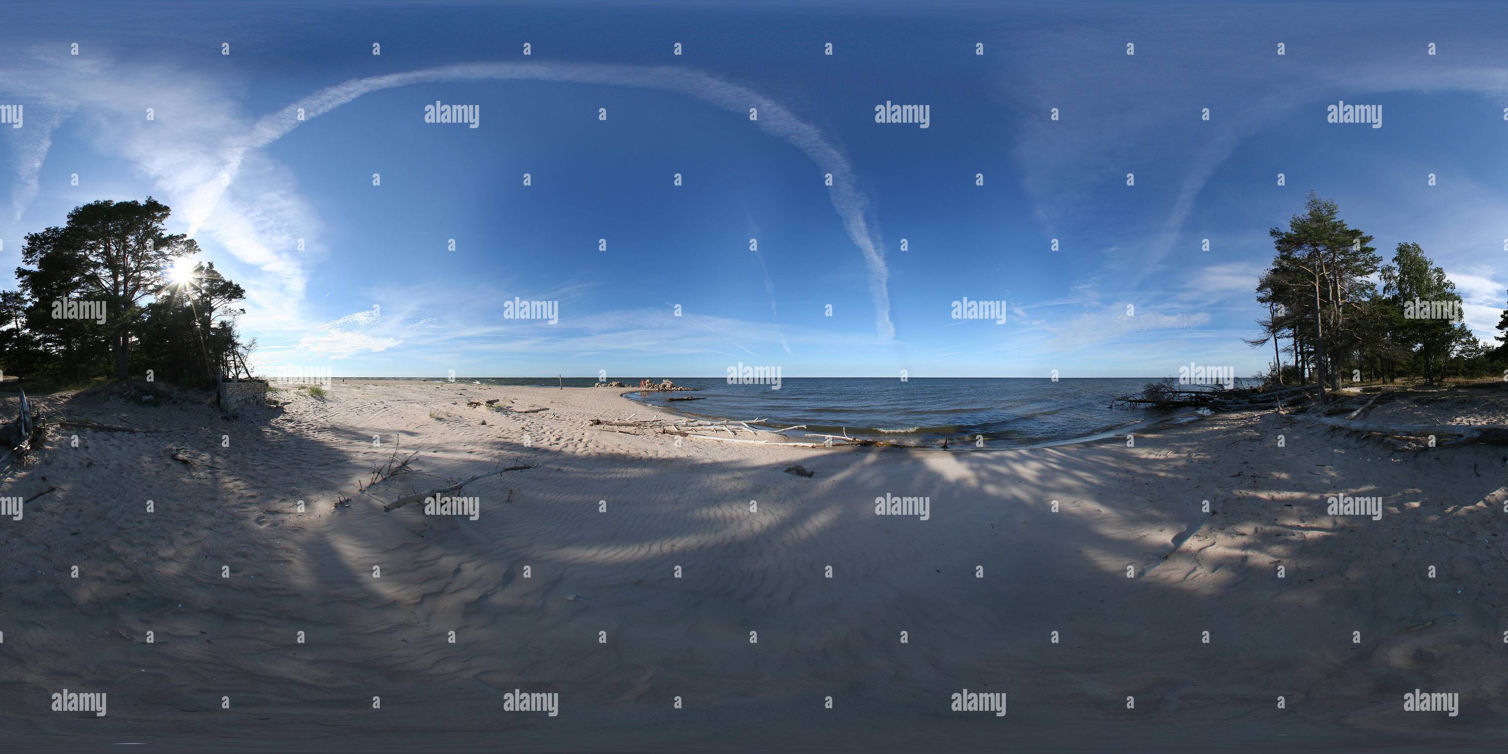 360° view of Kolkasrags - Cape Kolka, Latvia - Alamy