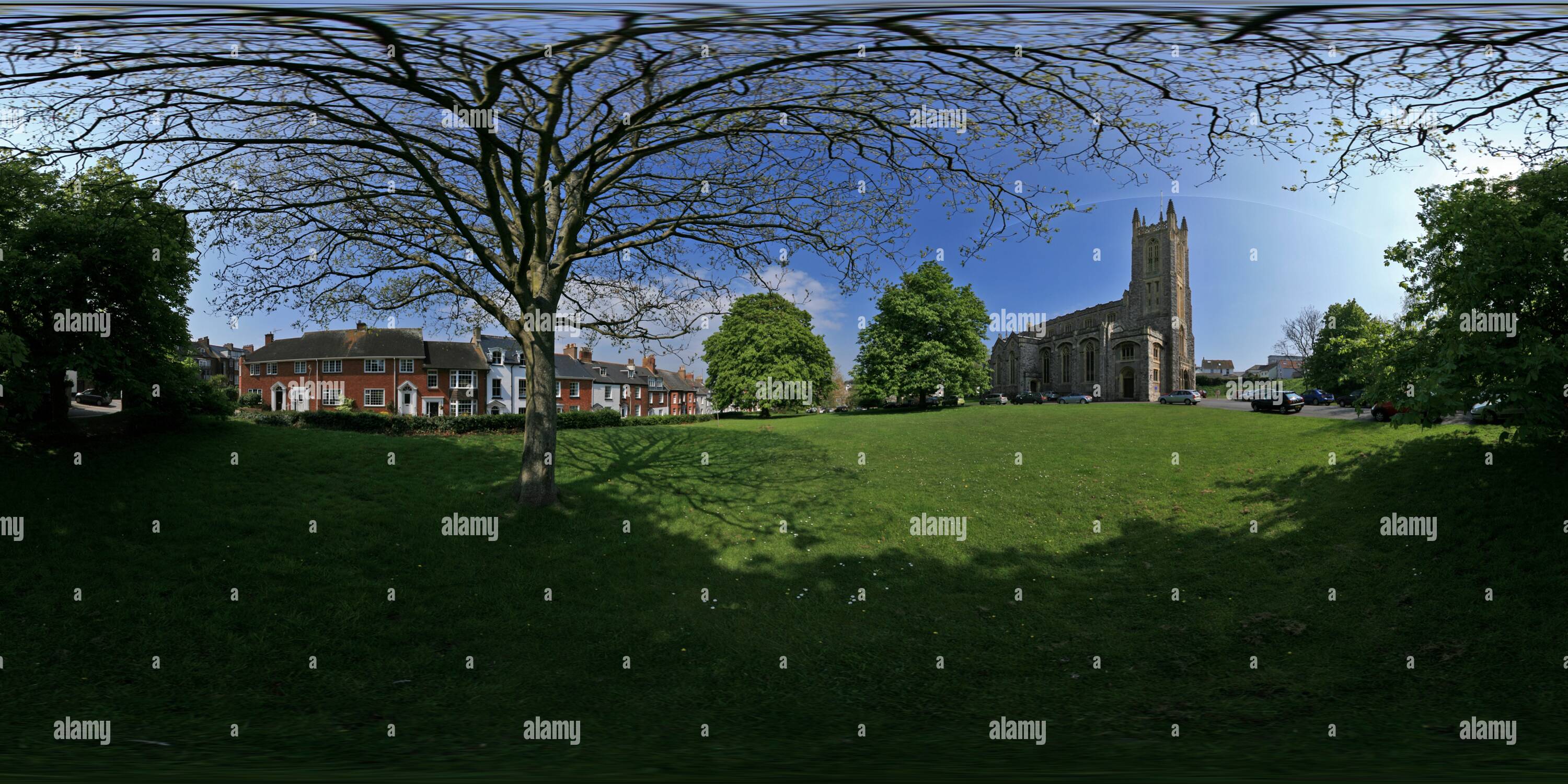 360° view of Exmouth Holy Trinity Church - Alamy