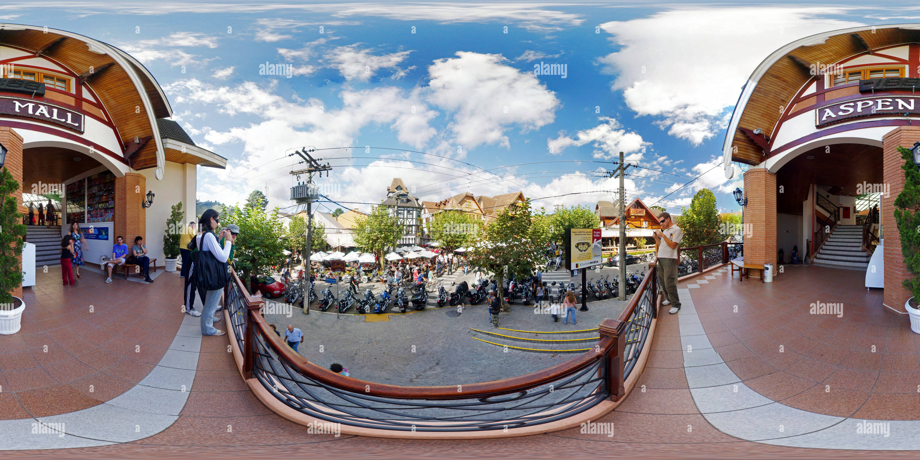 360° view of Encontro de Harley Davidson - XII National HOG Rally - Alamy