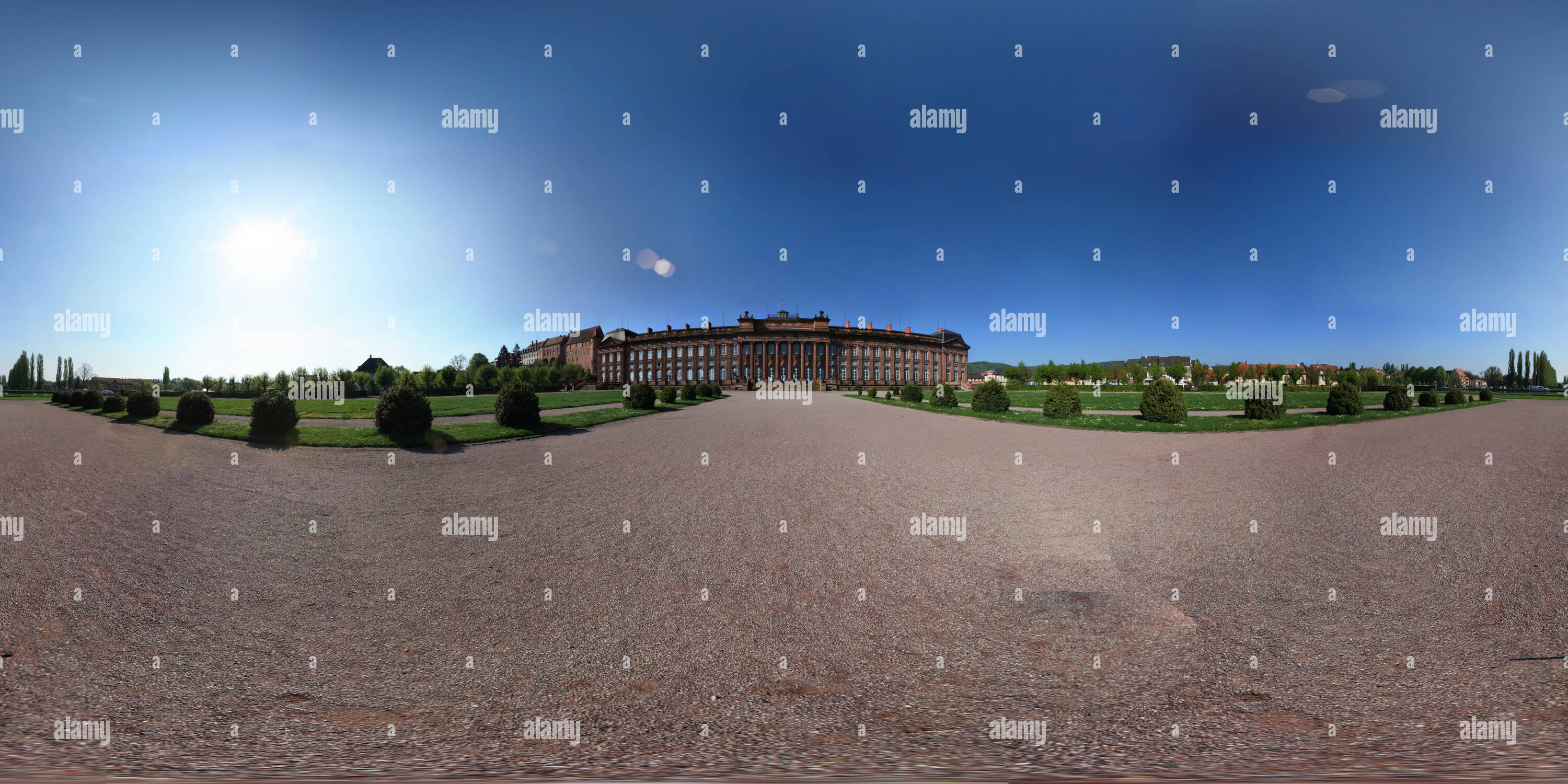 360° view of Château des Rohan de Saverne - Alsace - Alamy