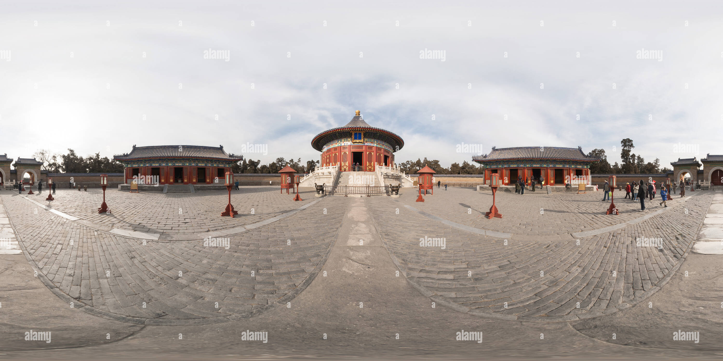 360° view of The imperial Vault of Heaven-2008 - Alamy