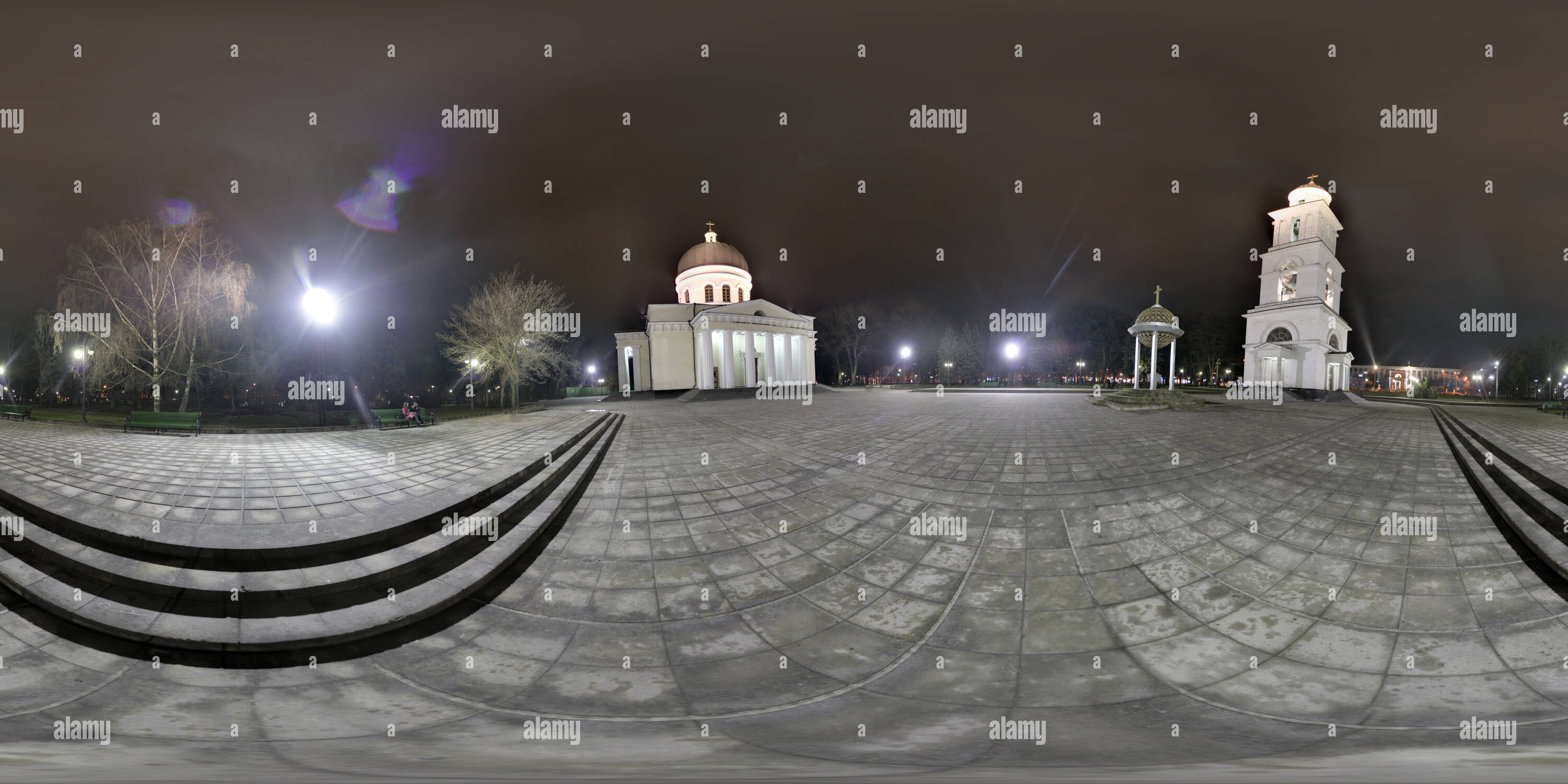 360° view of Kishinev - Cathedral "Nasterea Domnului - Alamy