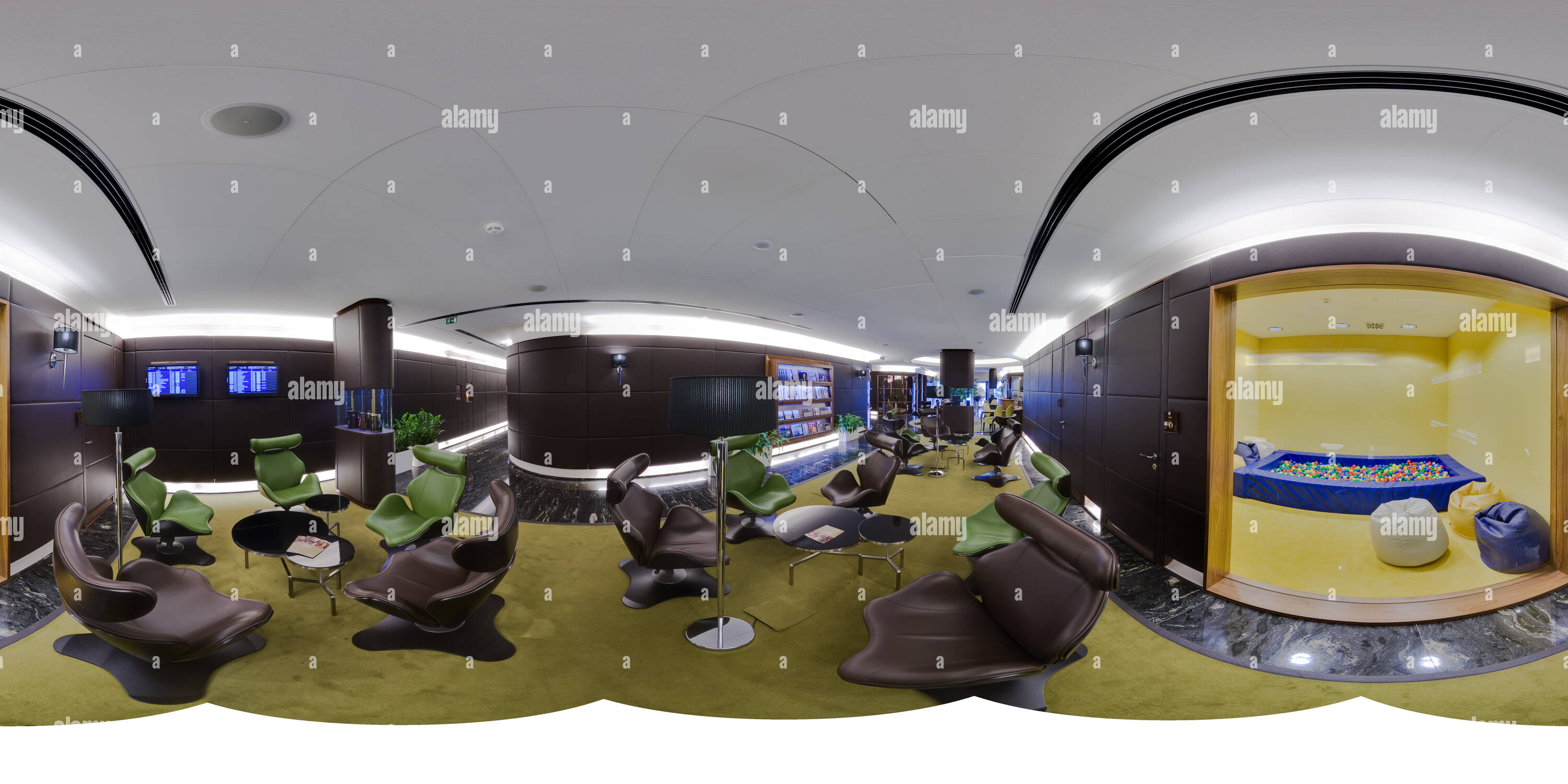 360° view of VIP Club Continental Lobby - Alamy