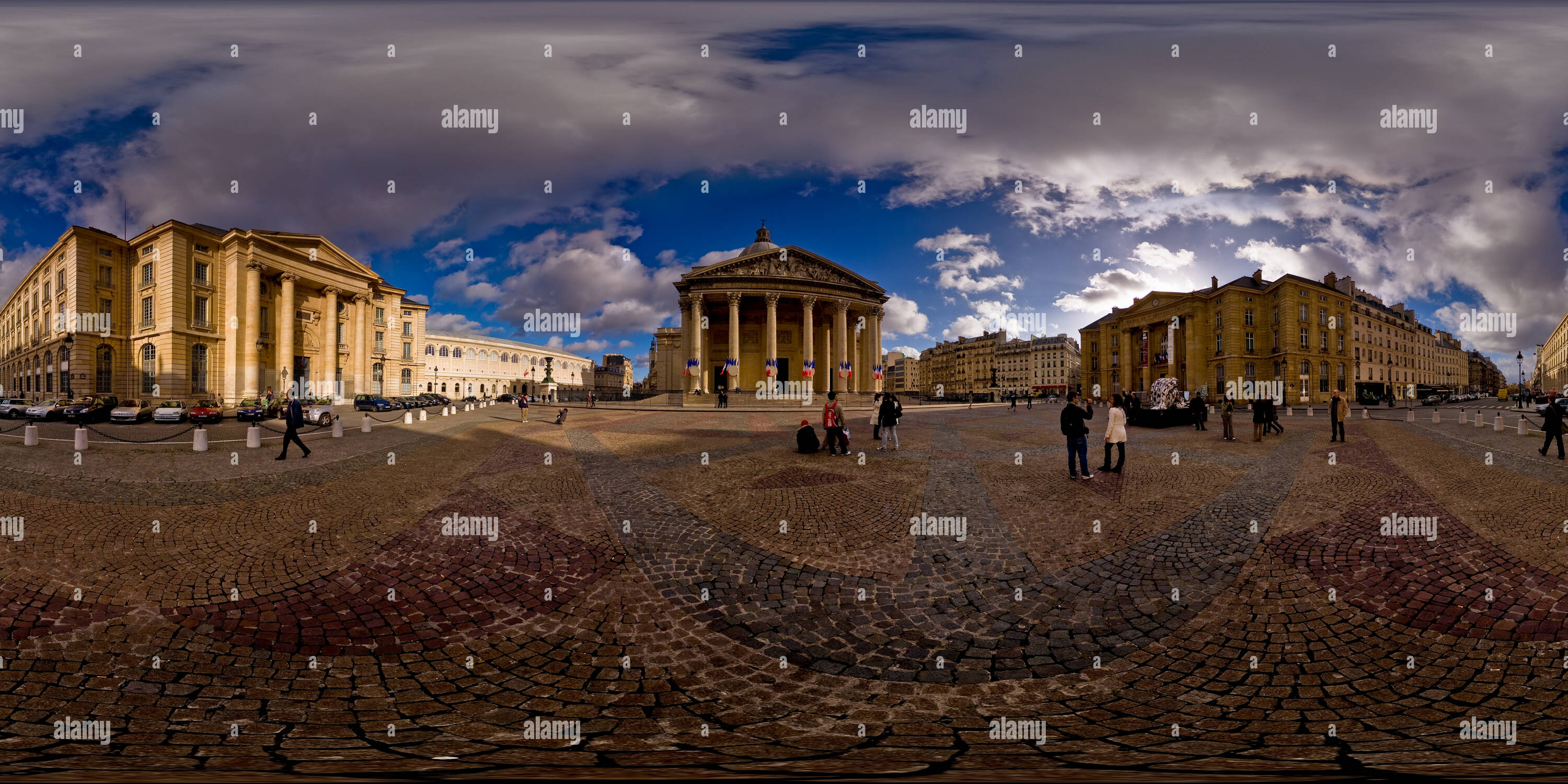 360° view of The Patheon, Paris, France - Alamy