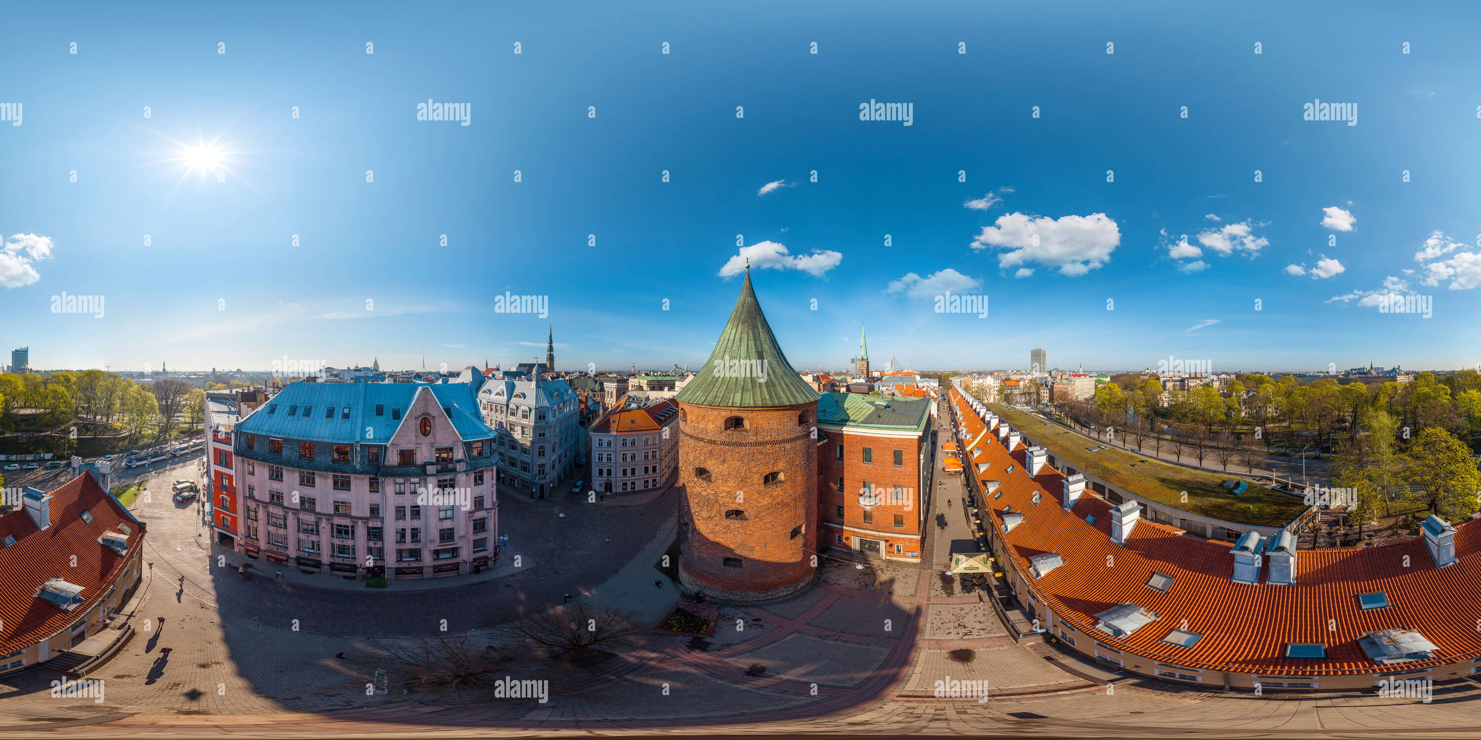 Tower pulvertornis in riga latvia hi-res stock photography and images ...