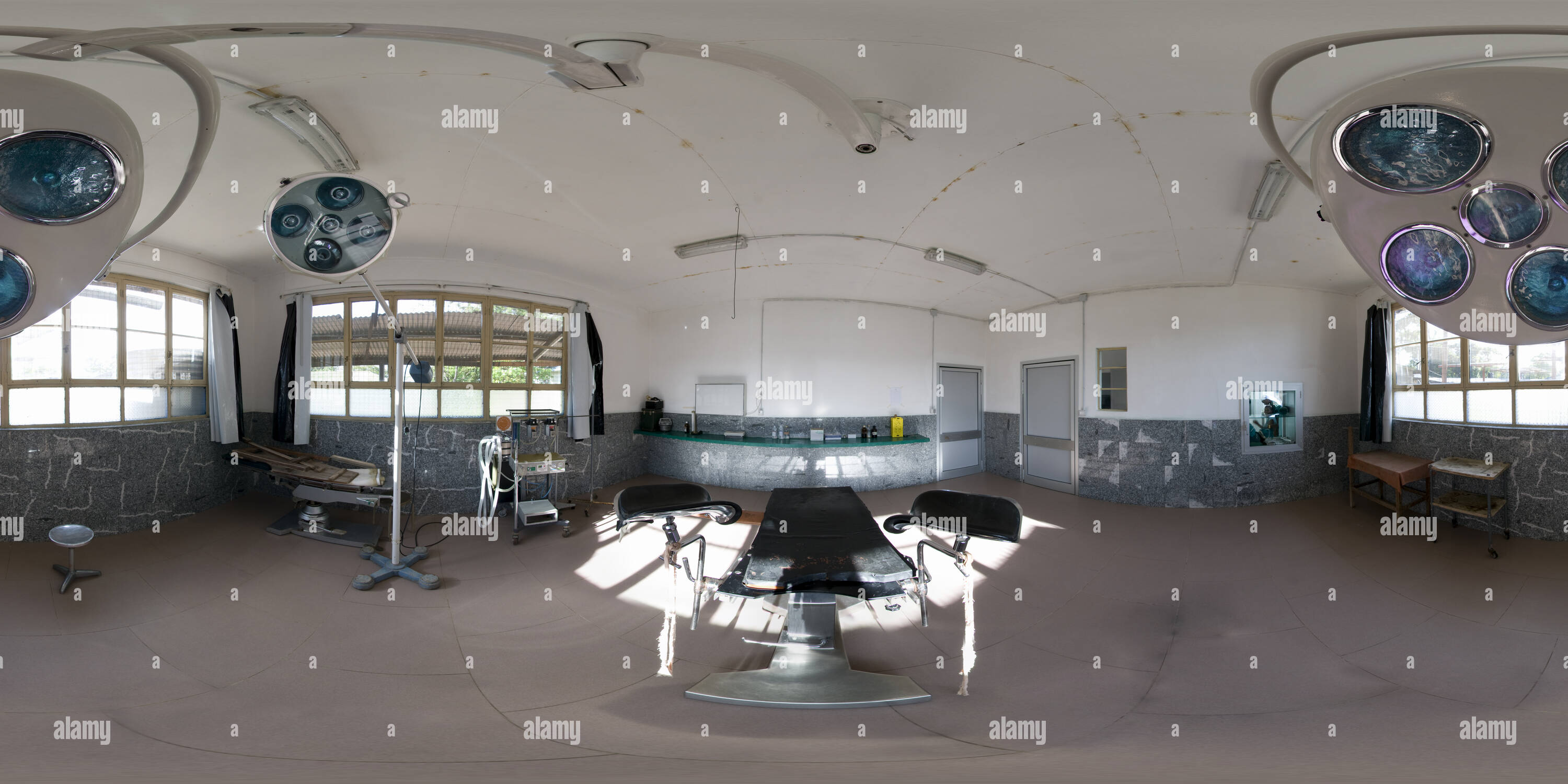 360° view of Bukumbi Hospital: operating room - Alamy