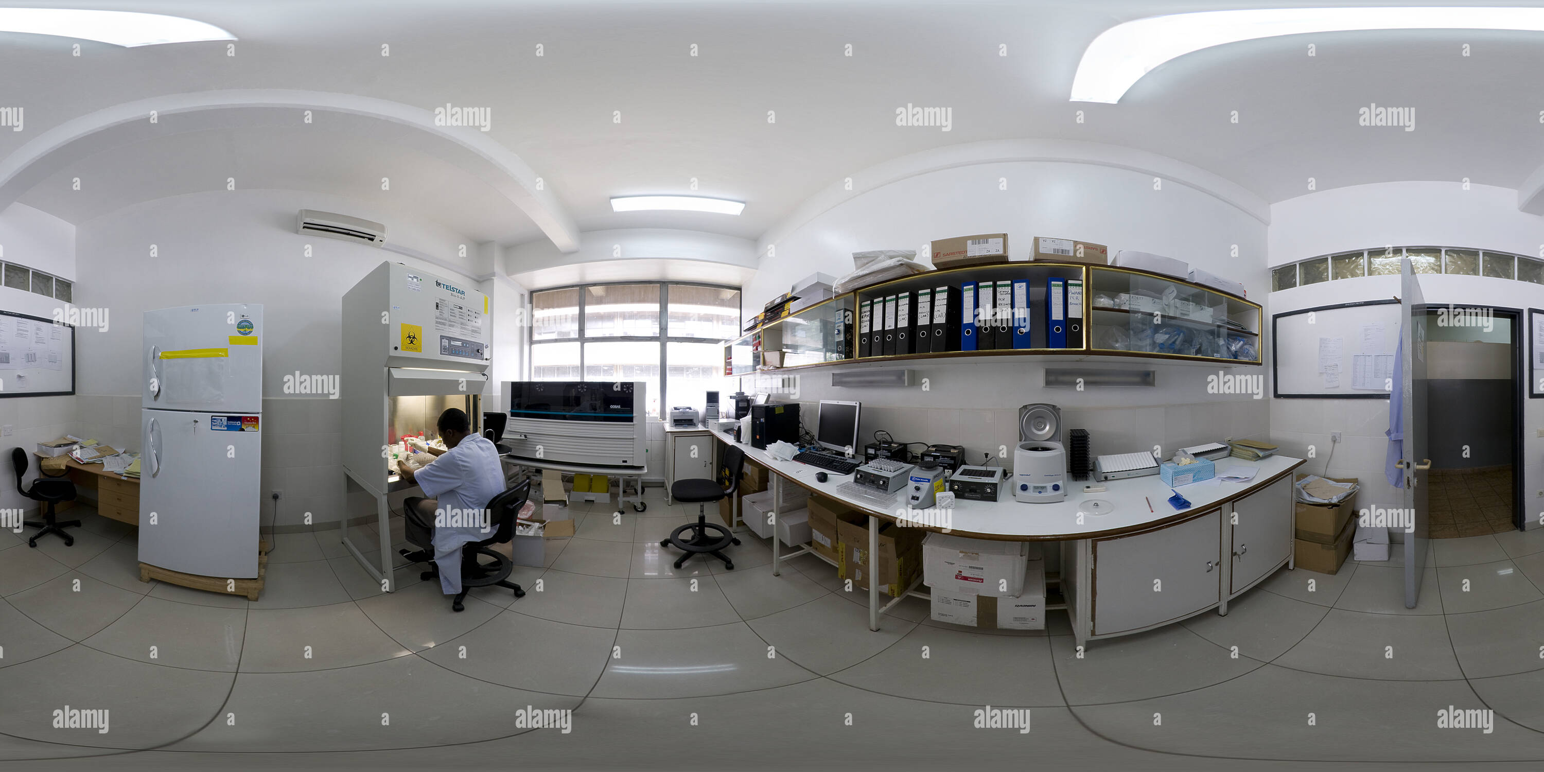360° view of Bugando Hospital - Laboratory - Alamy