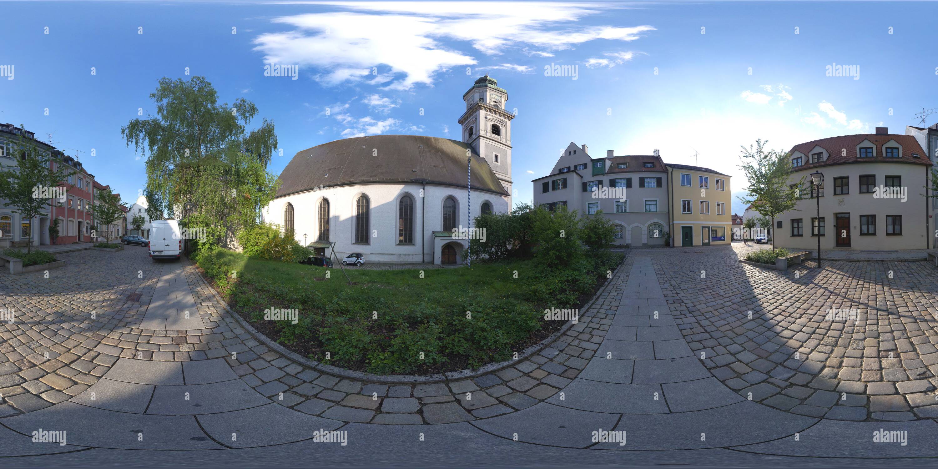 360° view of St. Georg Church - Alamy
