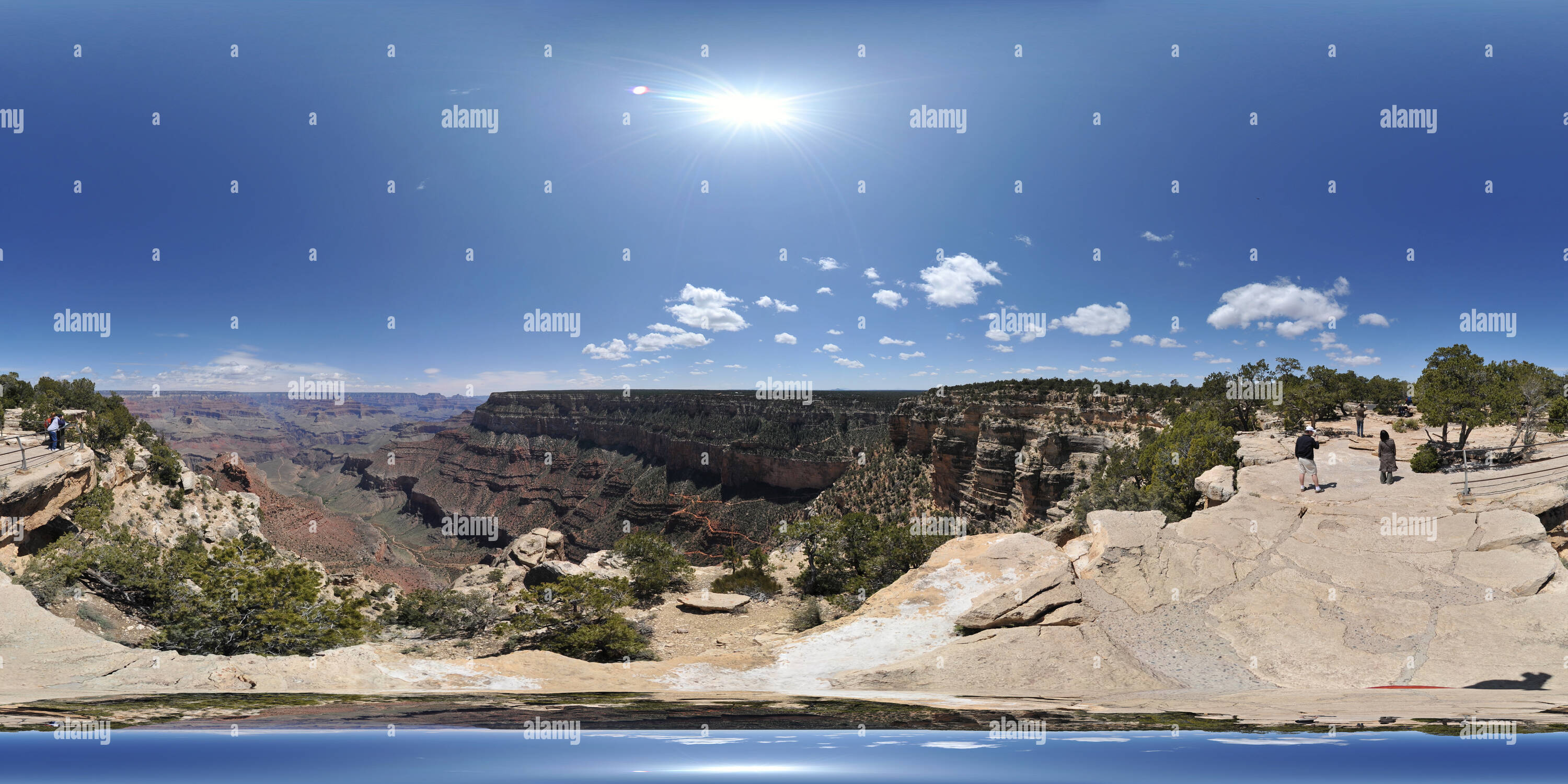 360° view of Grand Canyon East - Alamy