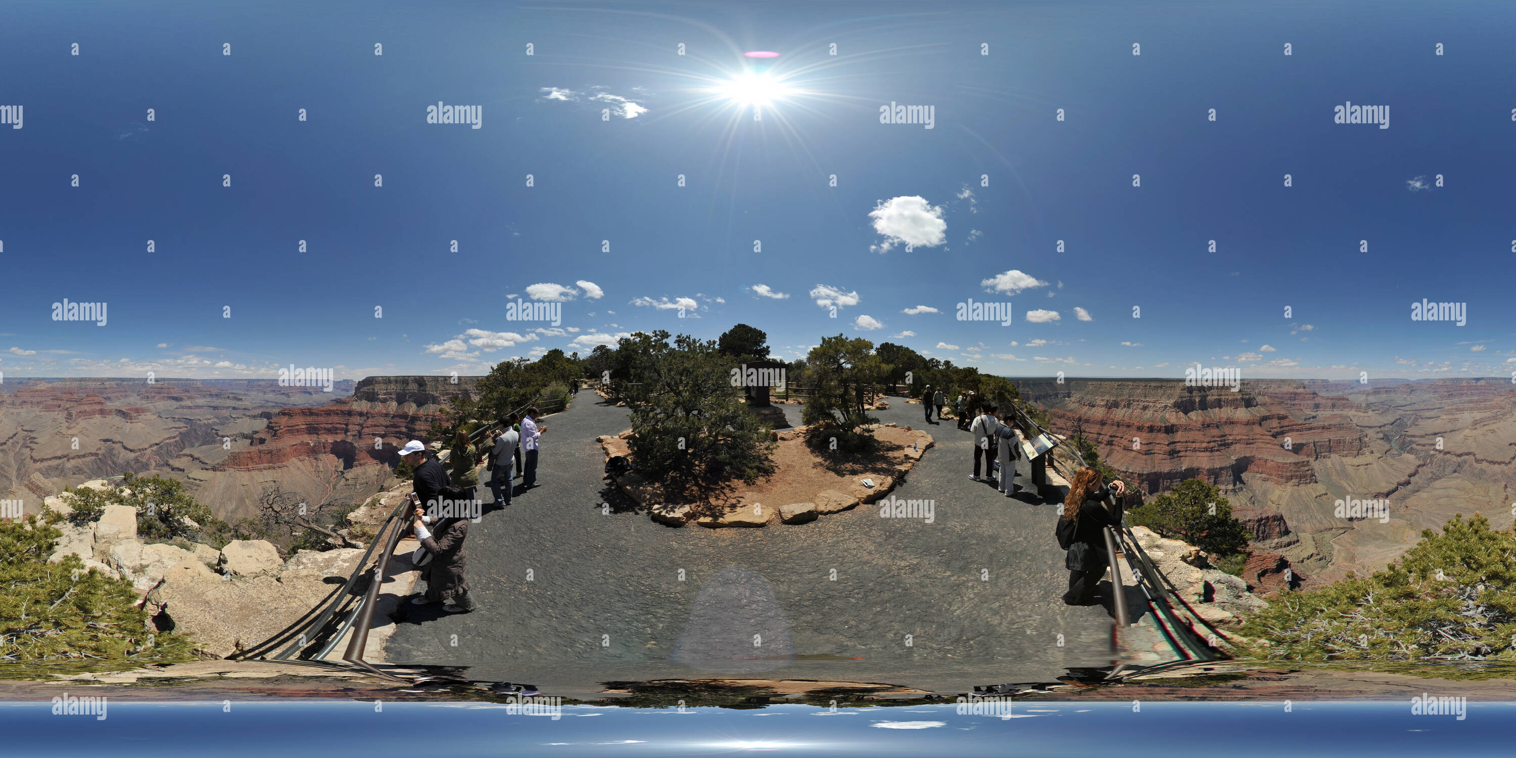 360° view of Grand Canyon East - Alamy