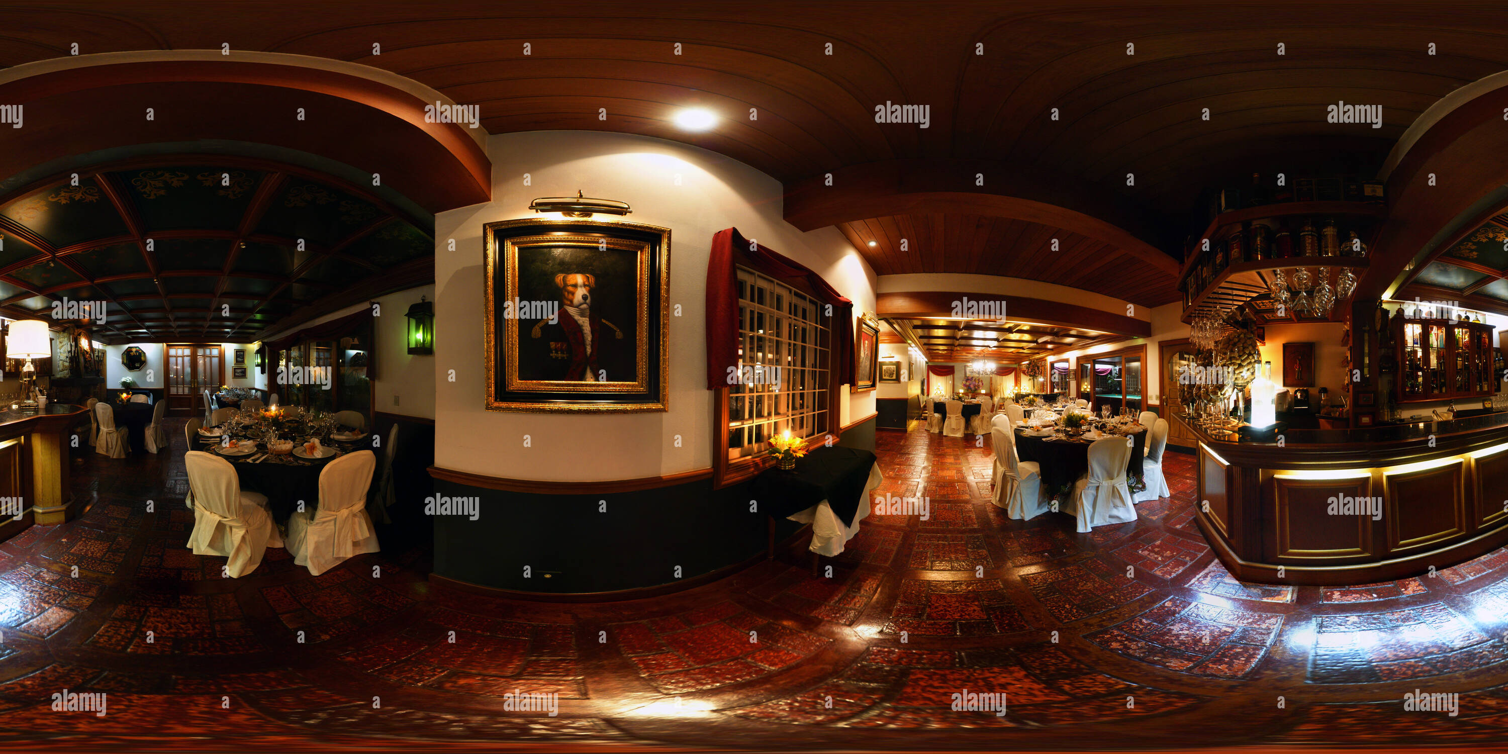 360° view of Bar do Restaurante Le Foyer - Alamy