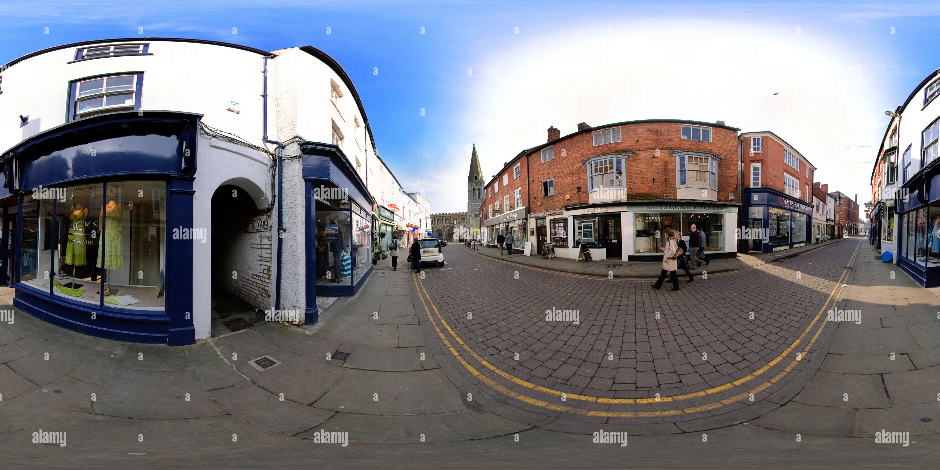 Market harborough church street hi-res stock photography and images - Alamy