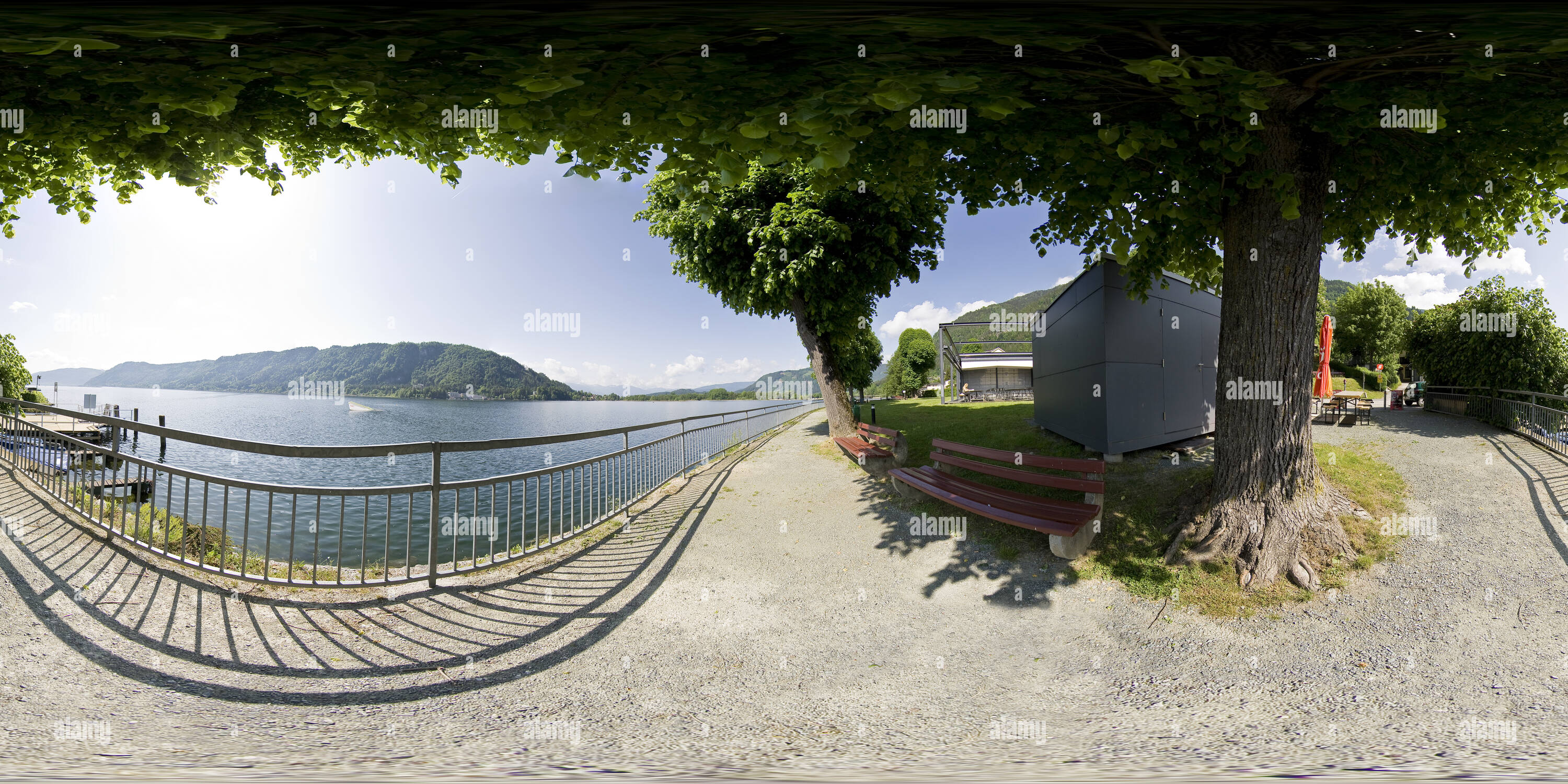 360° view of Annenheim - Ossiachersee - Alamy