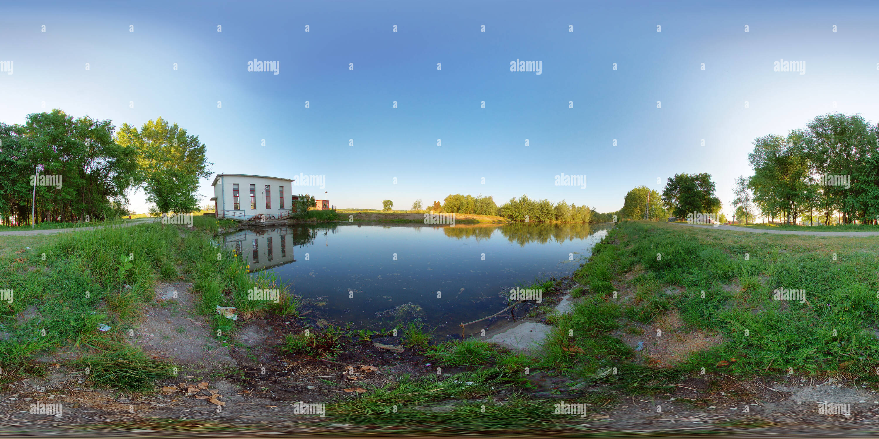 360° view of Crpna Stanica Begec - Alamy