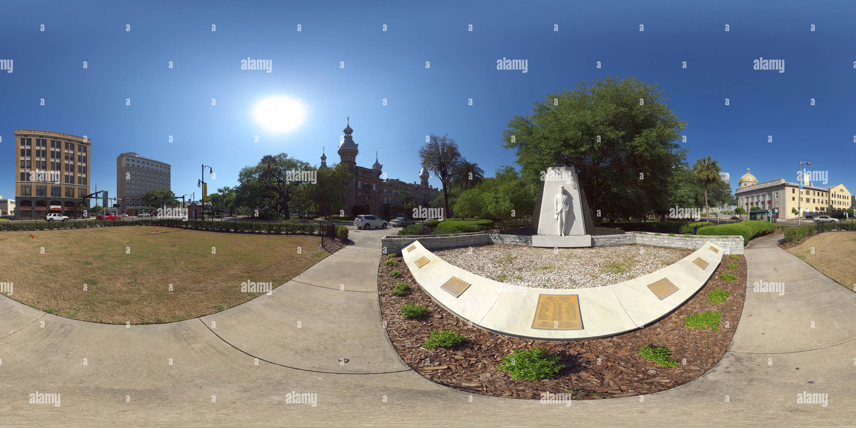 360° view of John Fitzgerald Kennedy Statue - Alamy