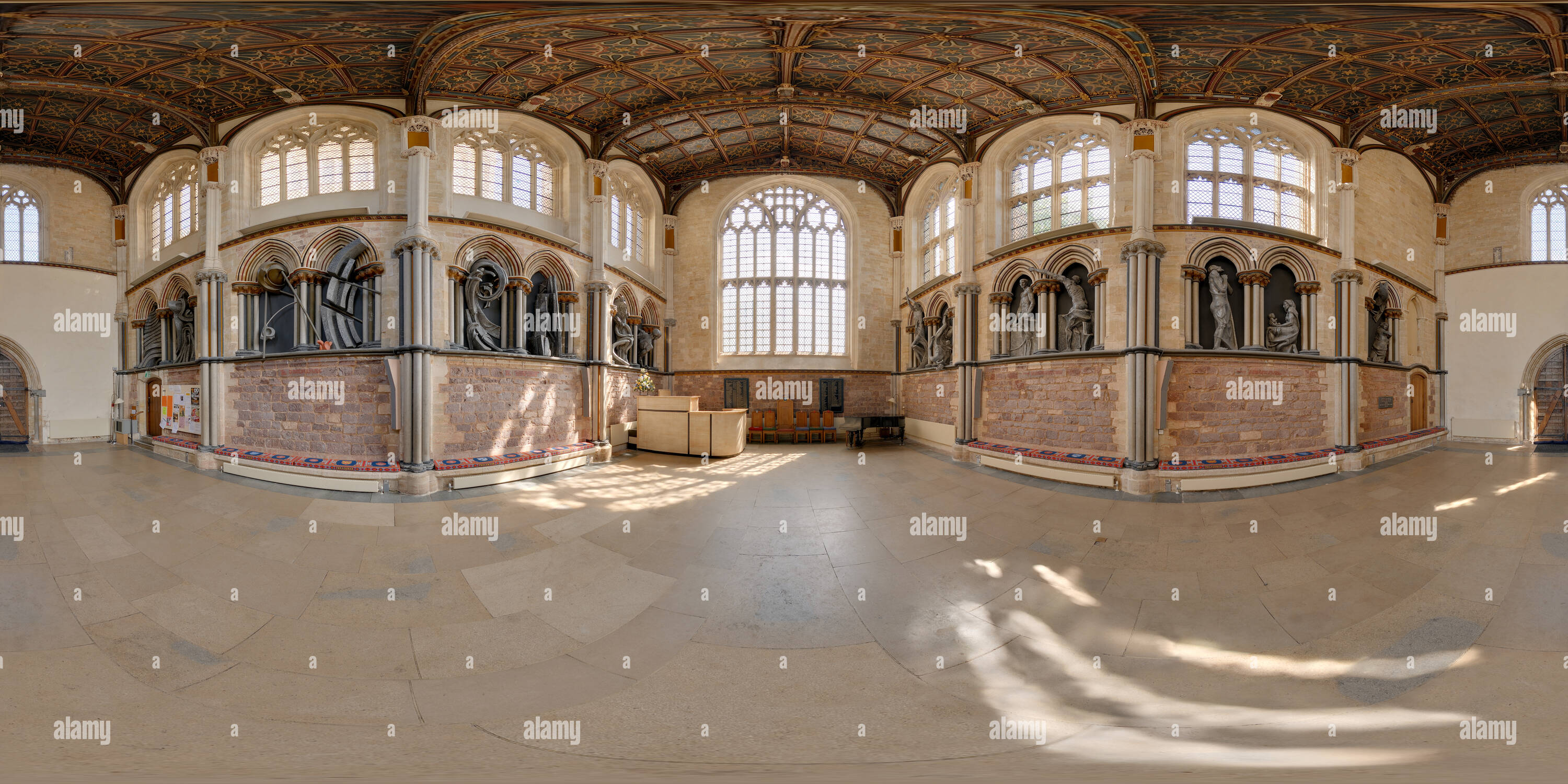 Exeter cathedral chapter house hi-res stock photography and images - Alamy