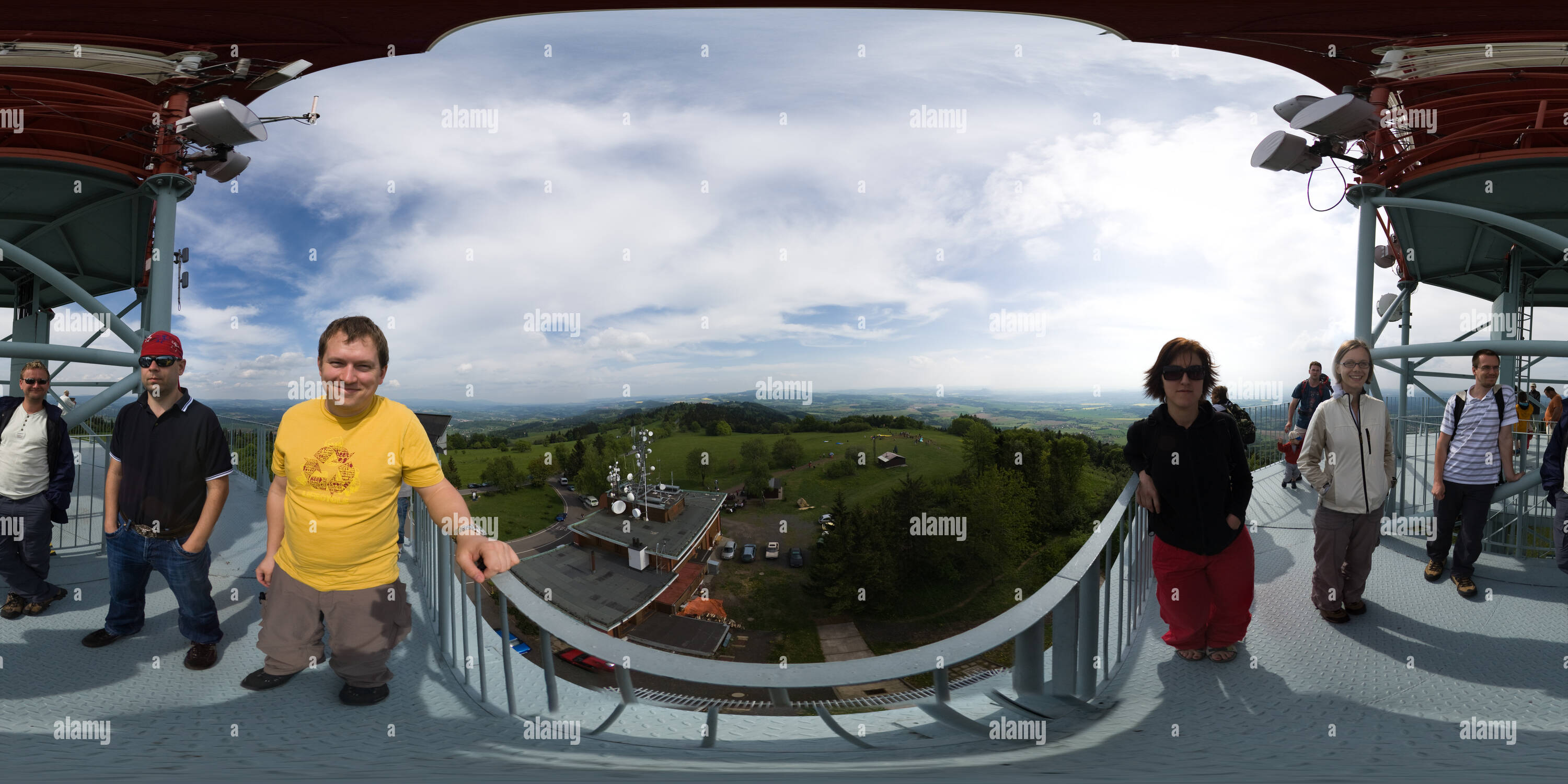 360° view of View from Kozakov - Alamy