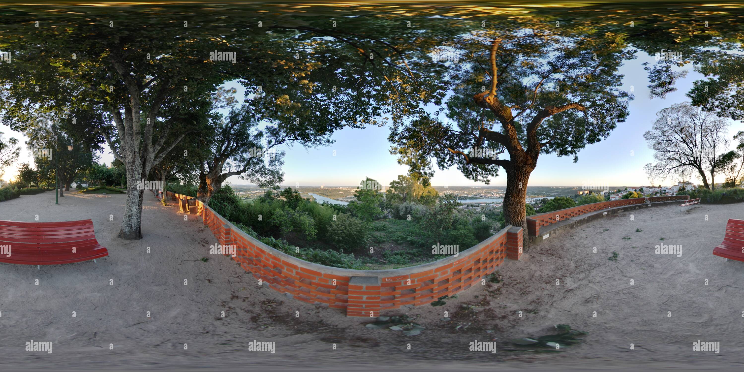 360° view of Jardim do Castelo de Abrantes - Alamy