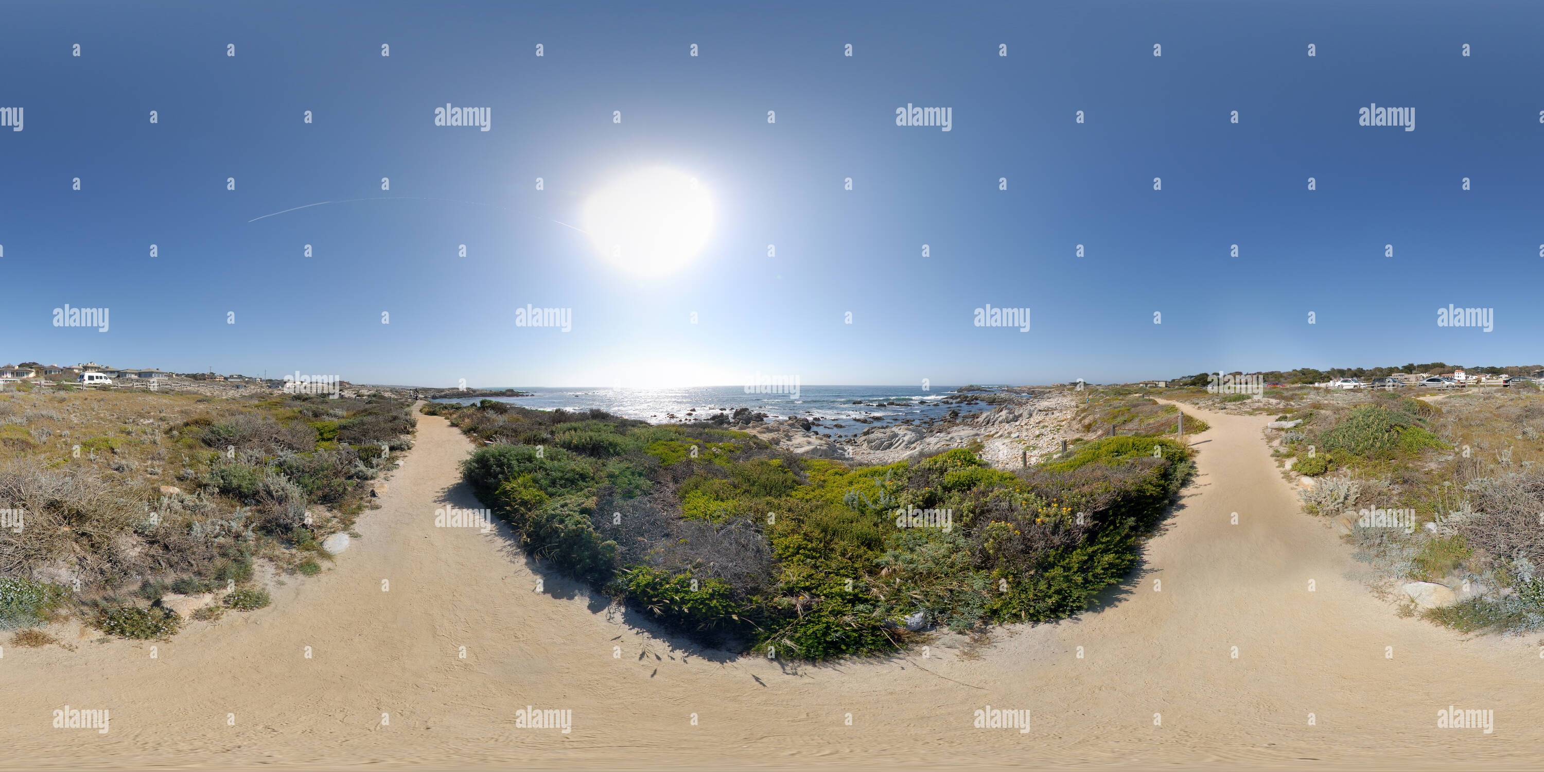360° view of Ocean View of Pacific Grove, Monterey, California - Alamy