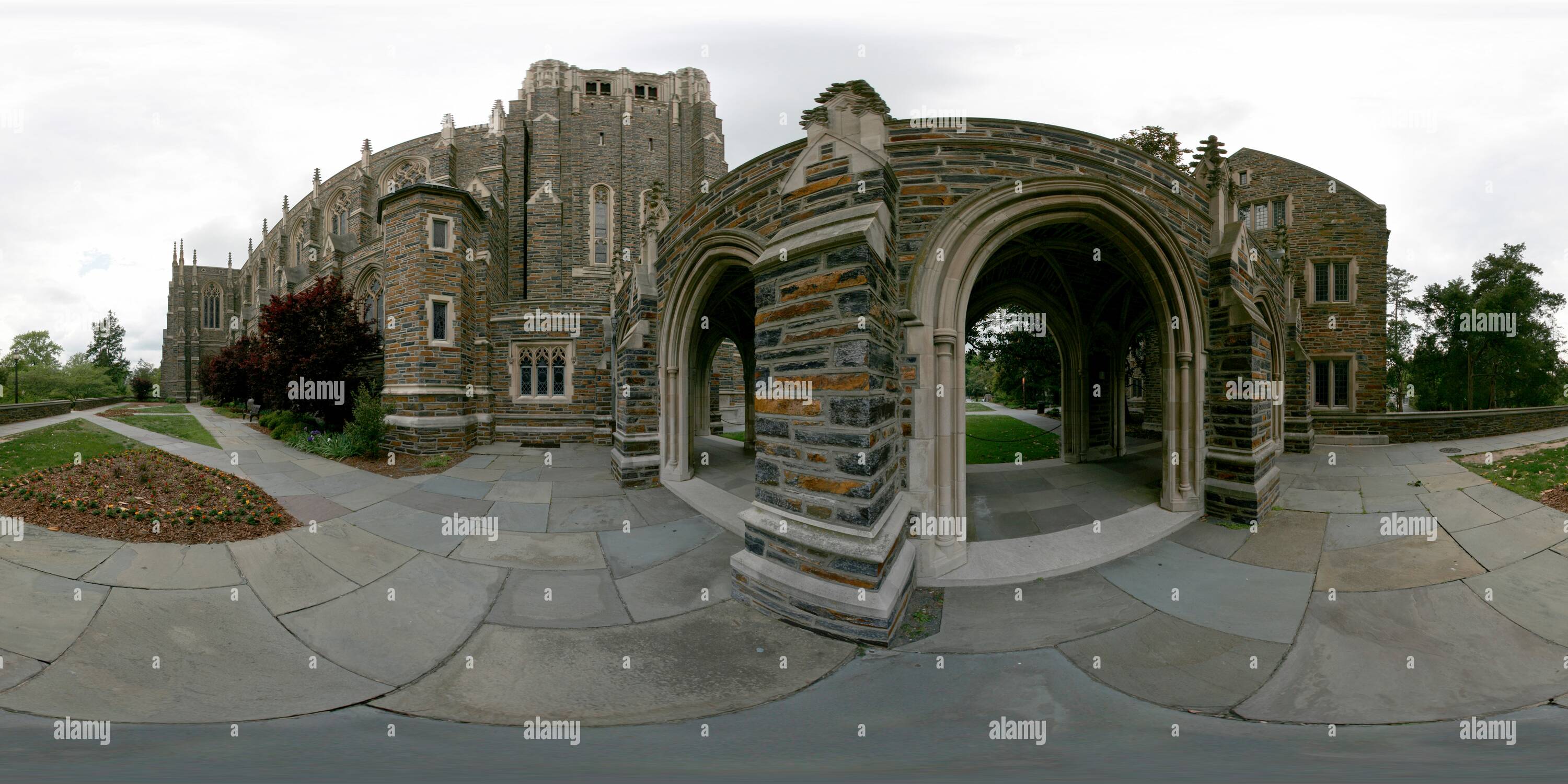 360° view of Duke Chapel, NC - Alamy