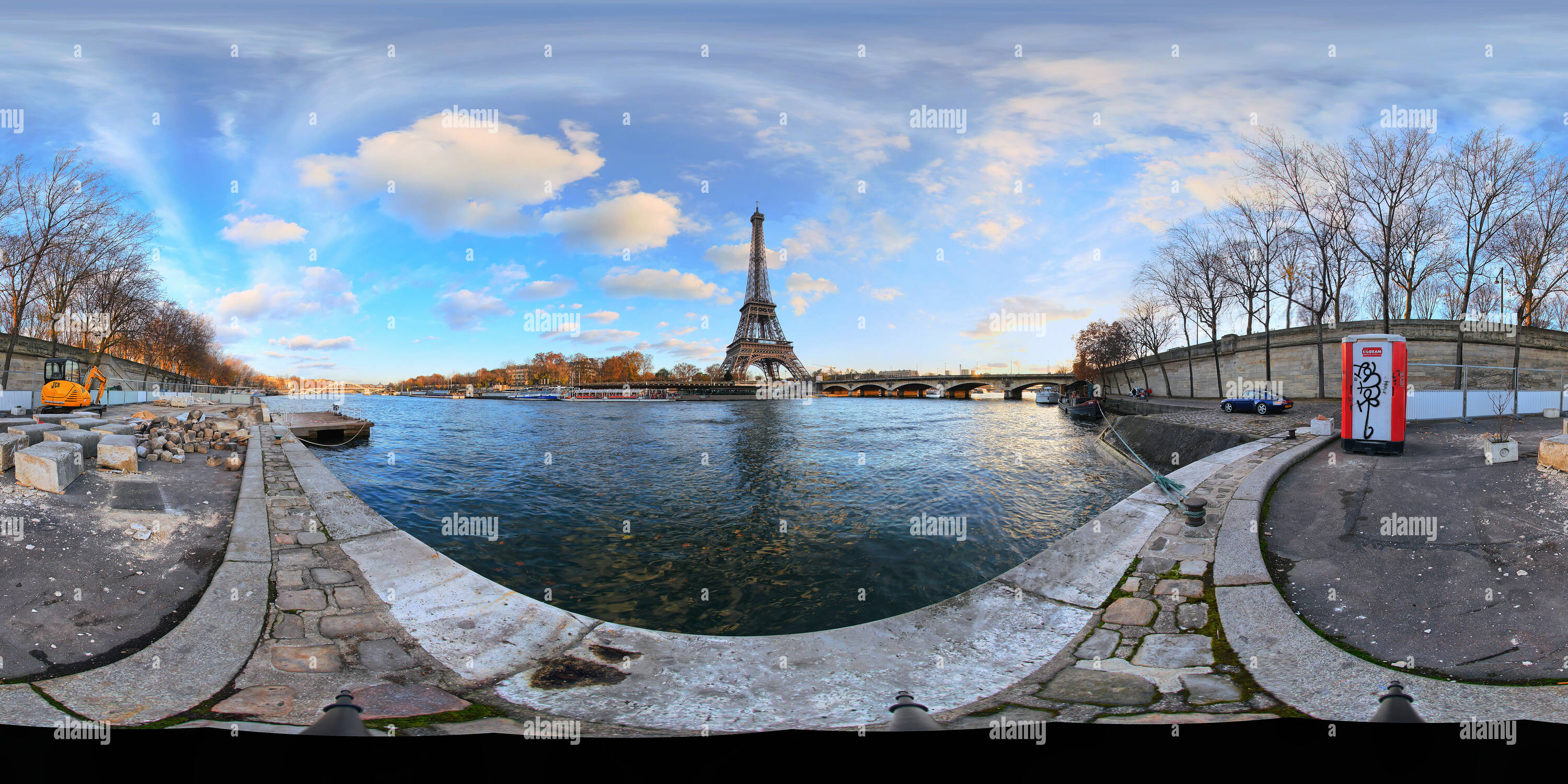 360° view of A View Of The Eiffel Tower - Alamy