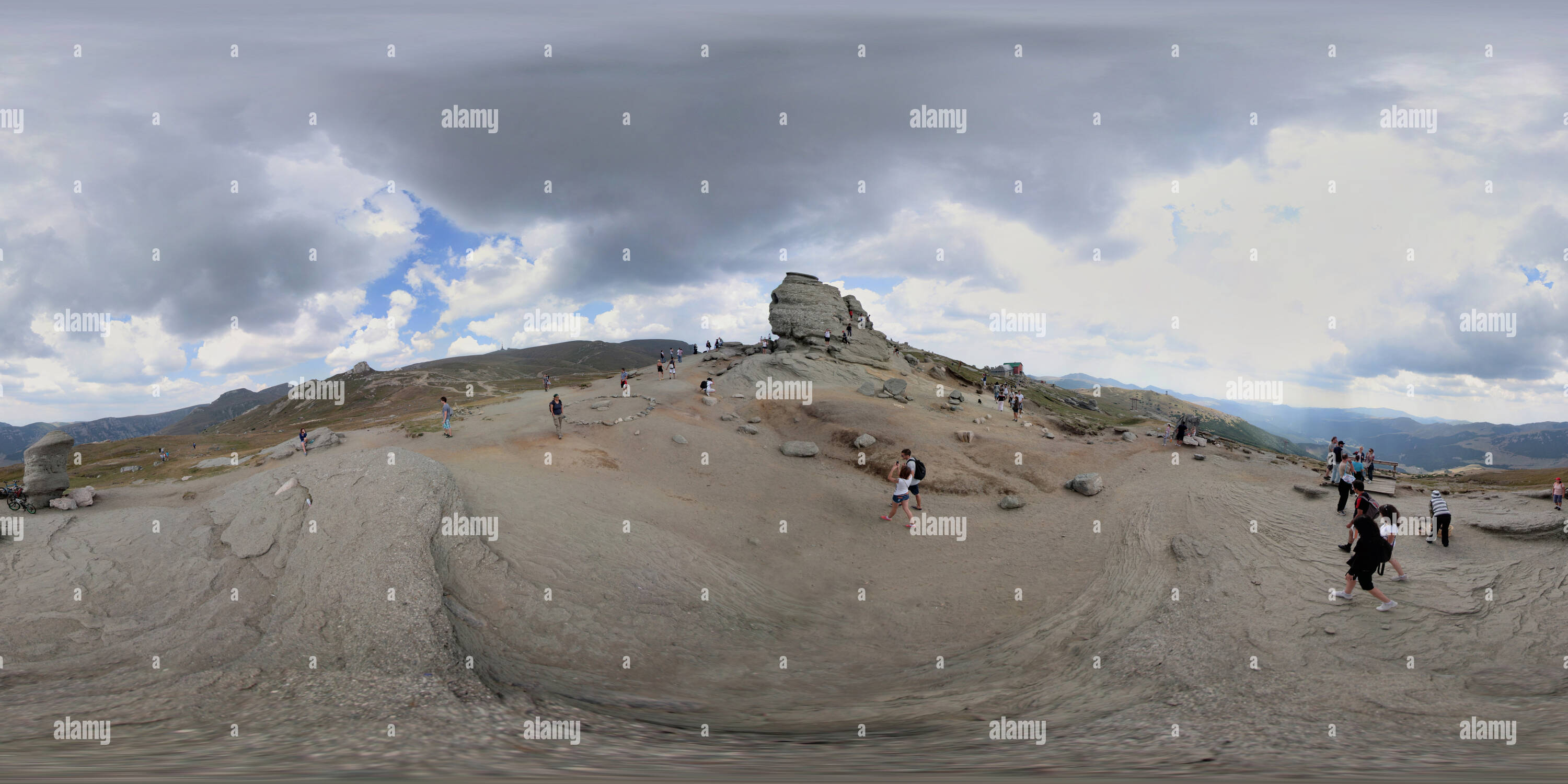 360° view of the Romanian Sphinx - Alamy