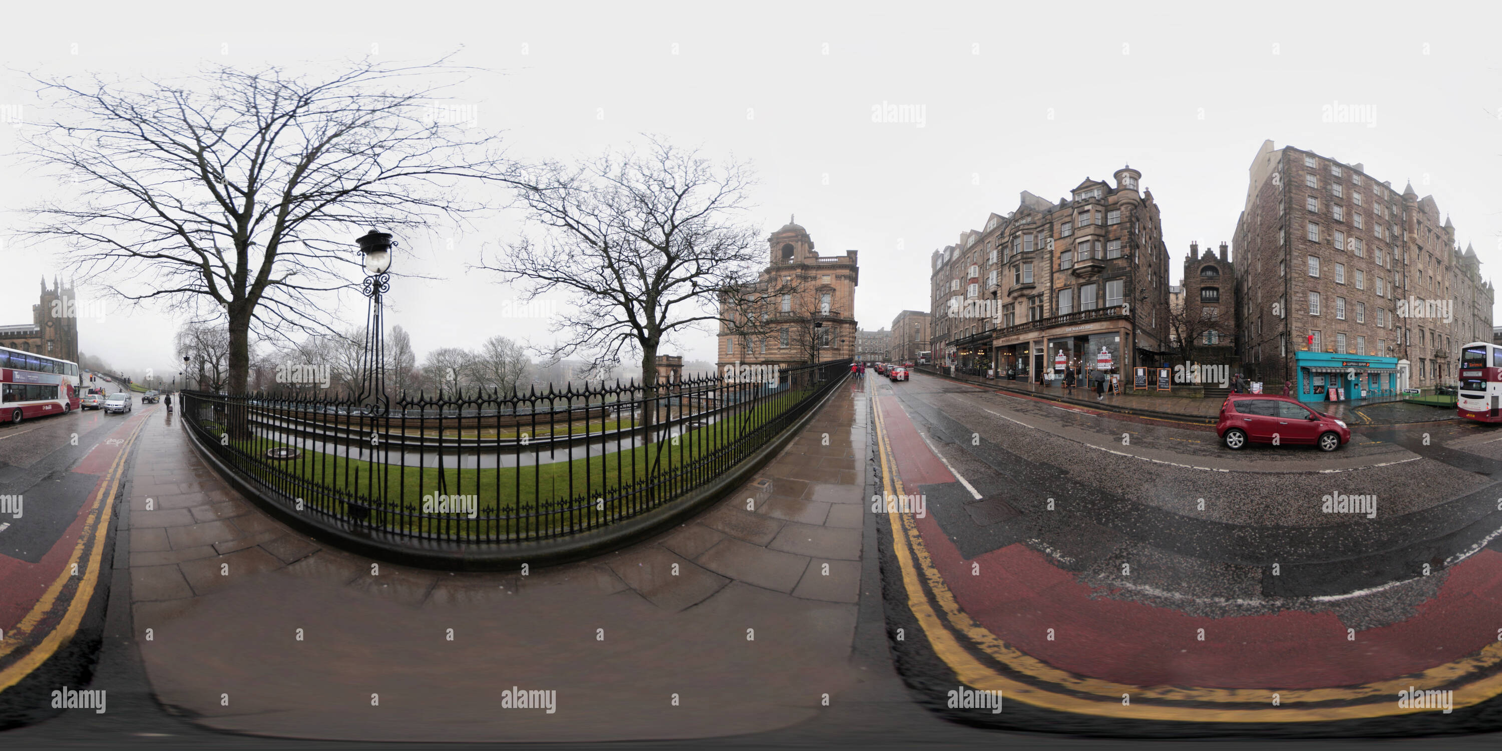 360° view of B April Scotland - Alamy