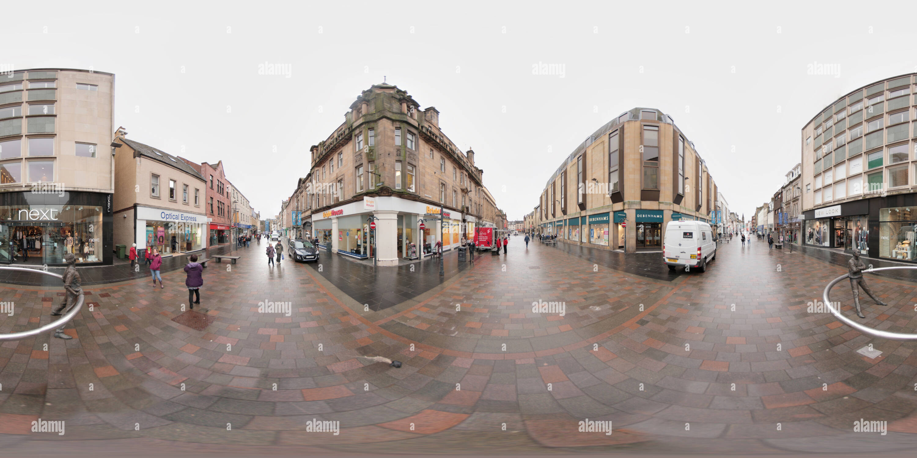 360° view of K1 April Scotland - Alamy