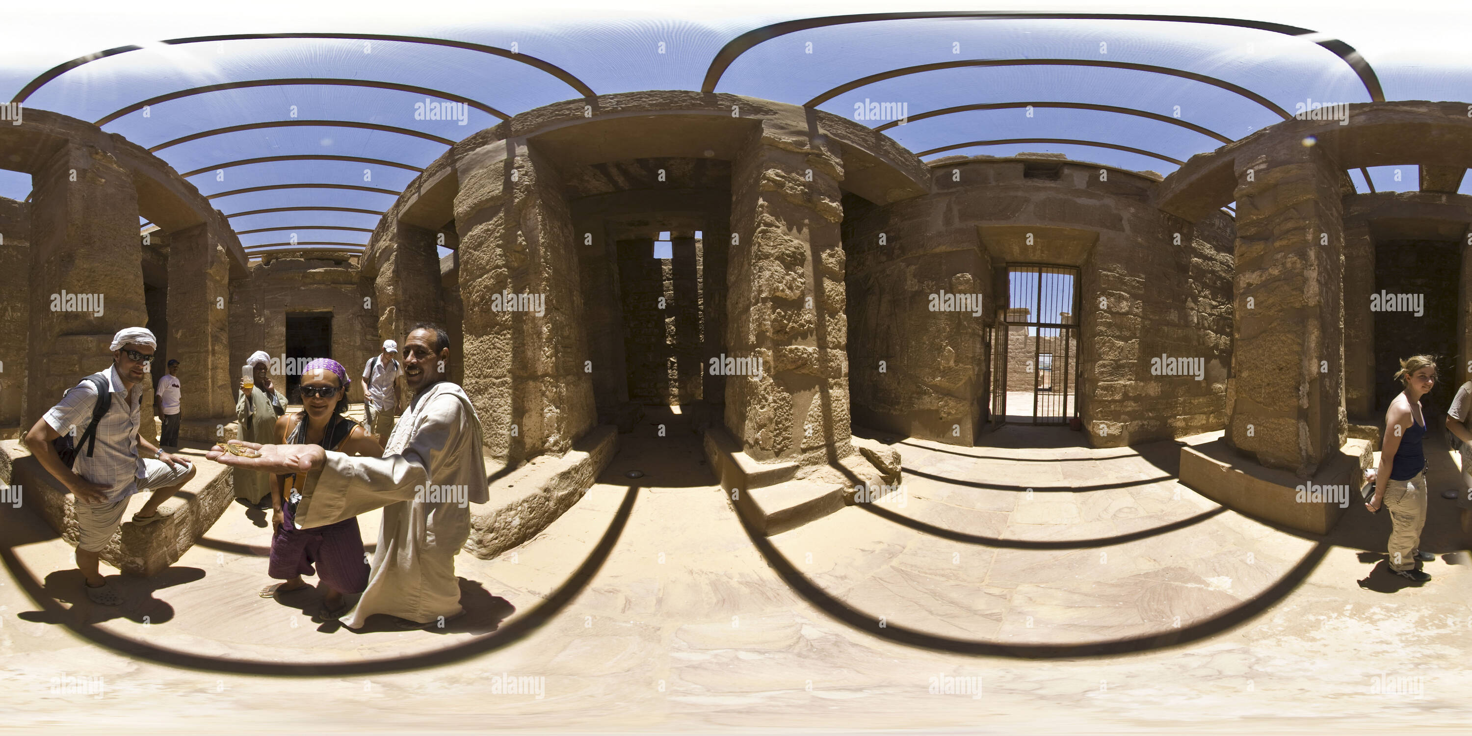 360° view of Wadi Es Seboua Scorpion - Alamy