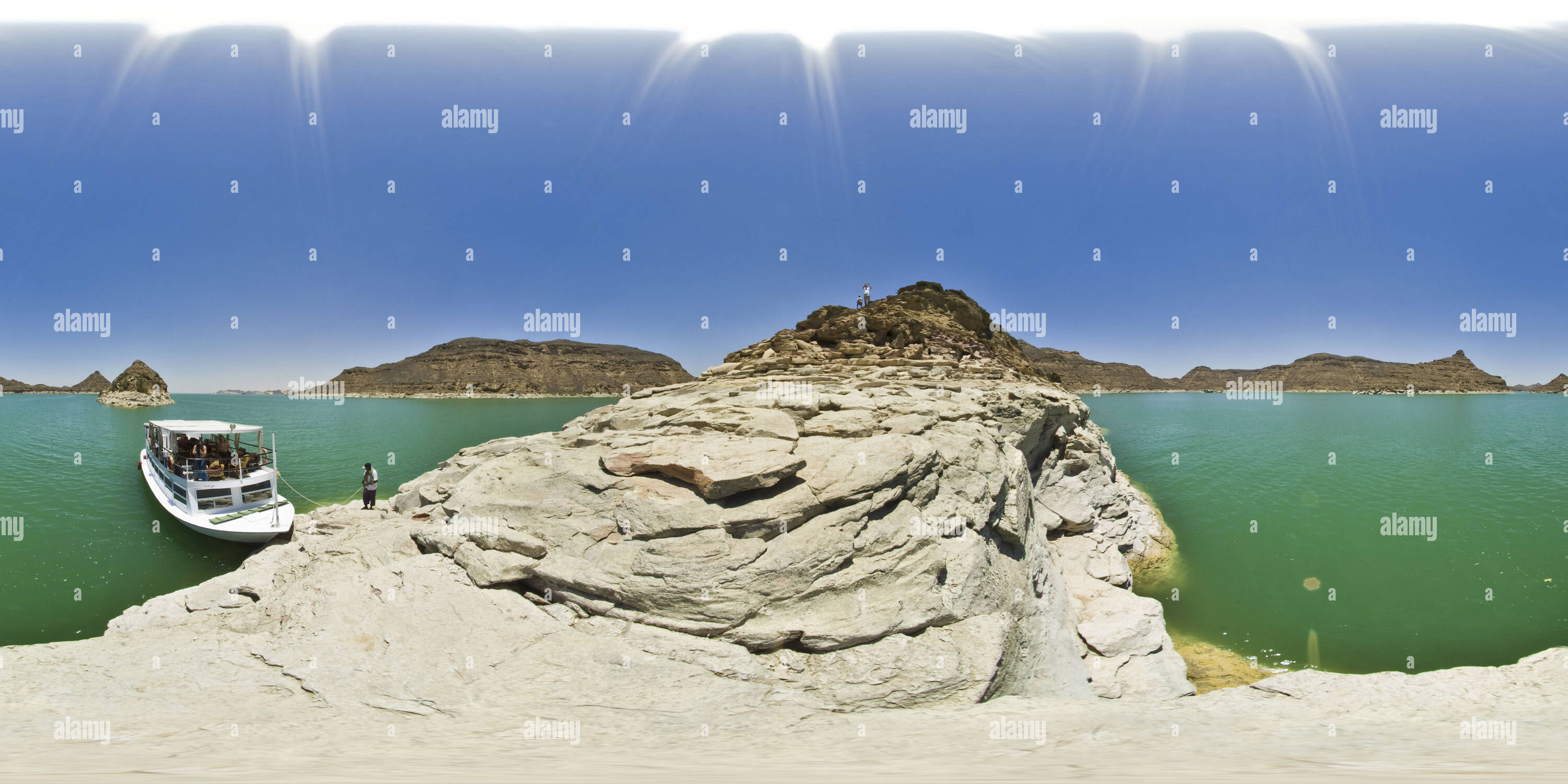 360° view of A View Of Lake Nasser - Alamy