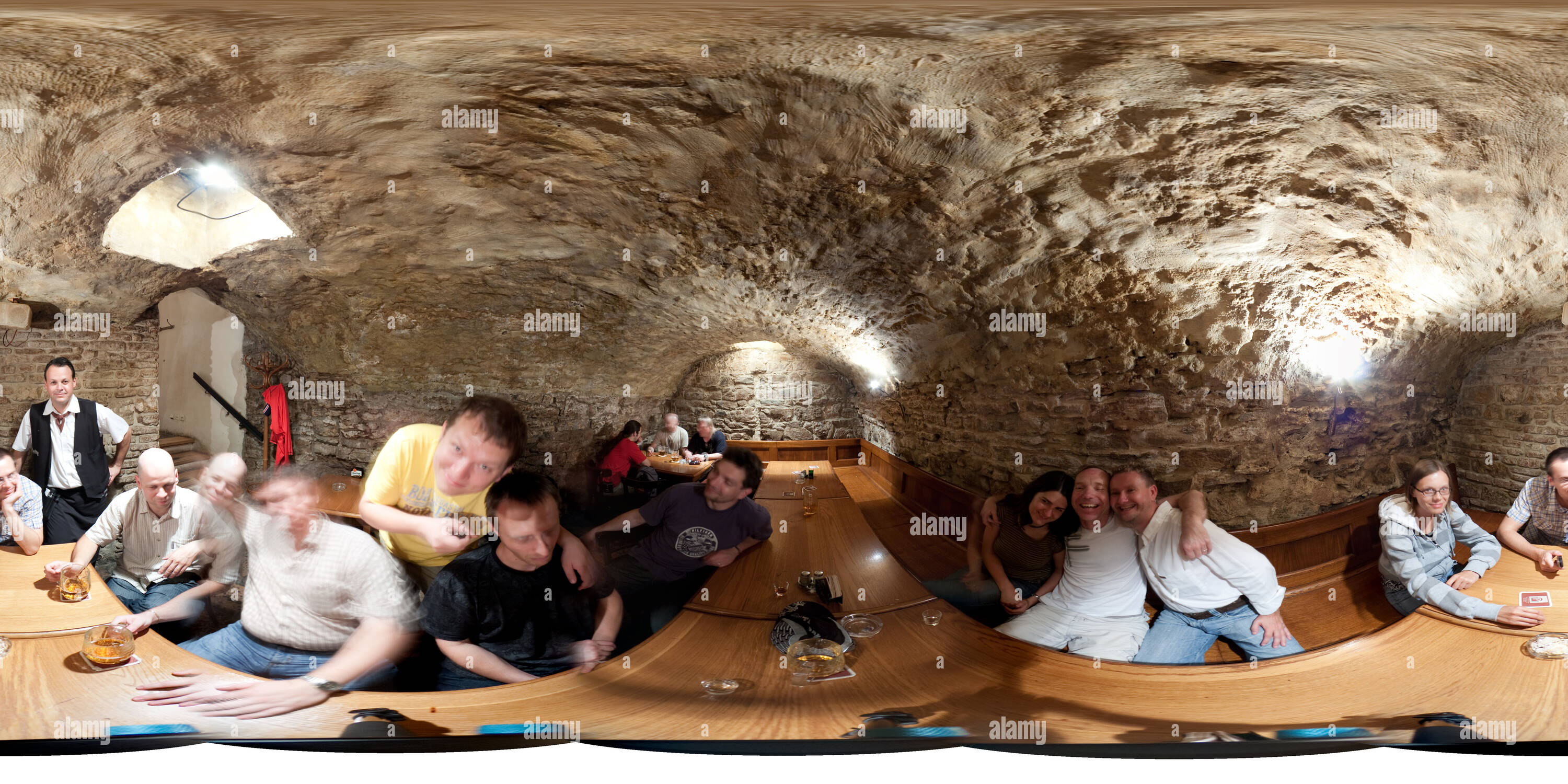 360° view of U Pinkasu - The Cellar - Alamy