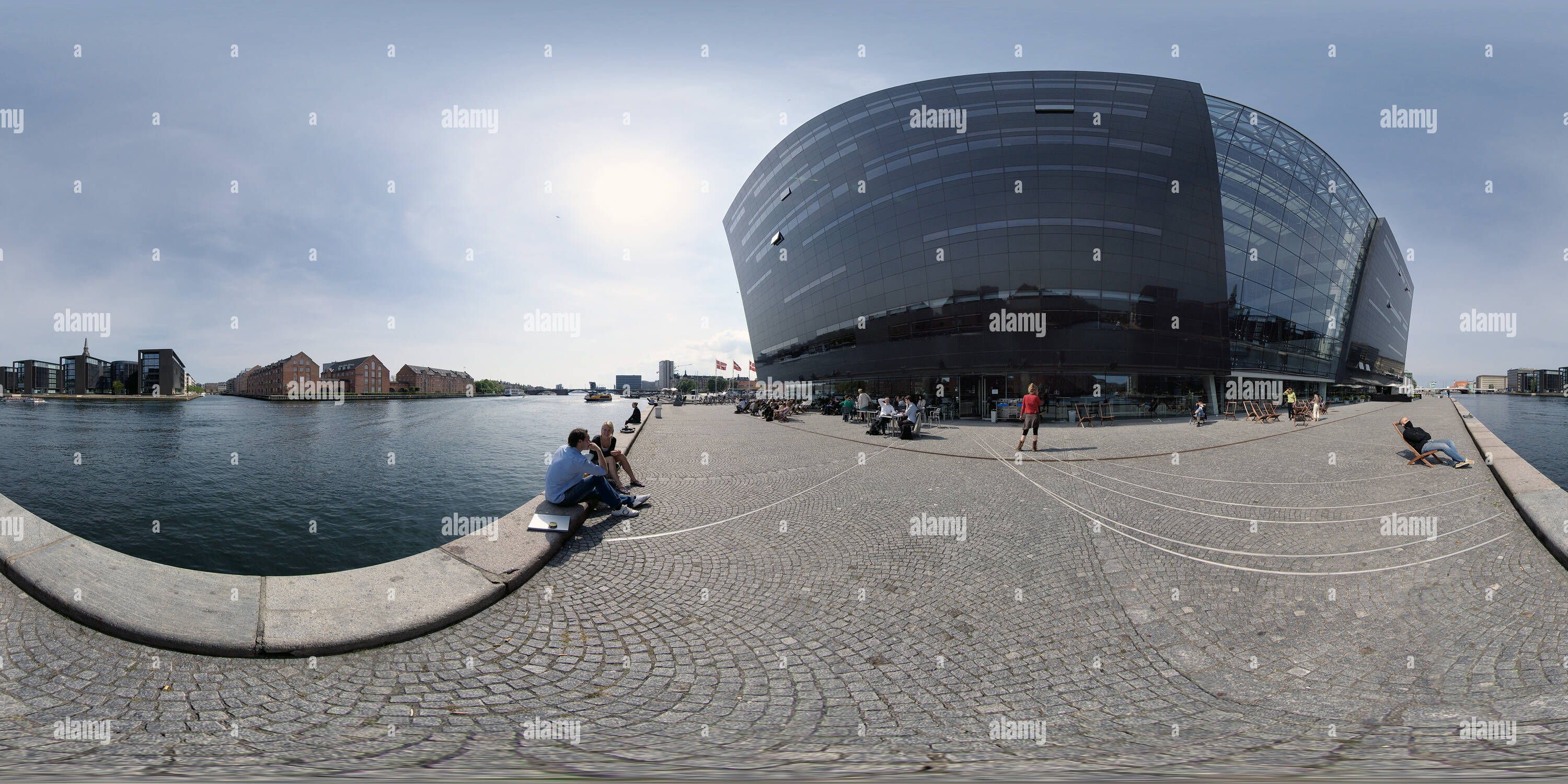360° view of The Black Diamond Building - Alamy