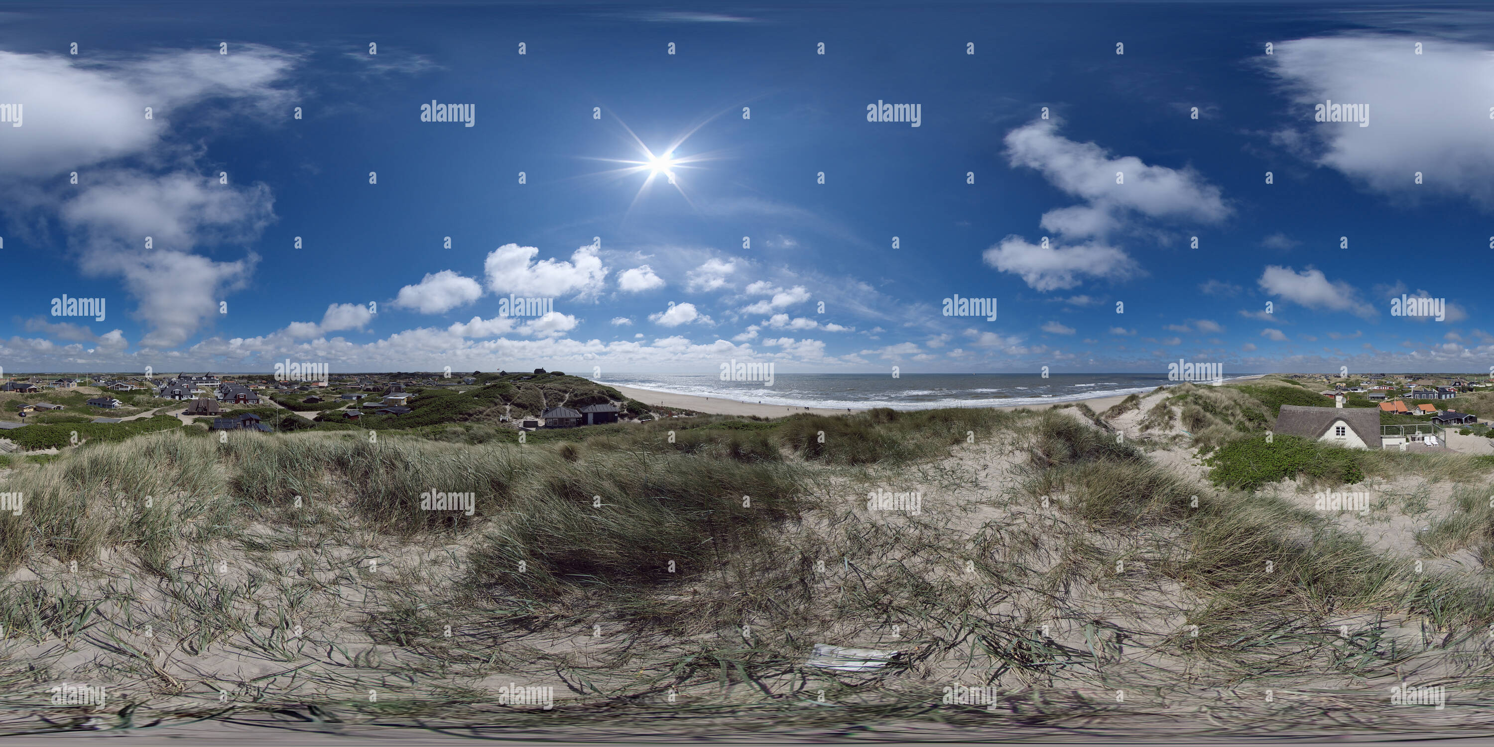 360° view of Soendervig - the Gate to the North Sea - Alamy