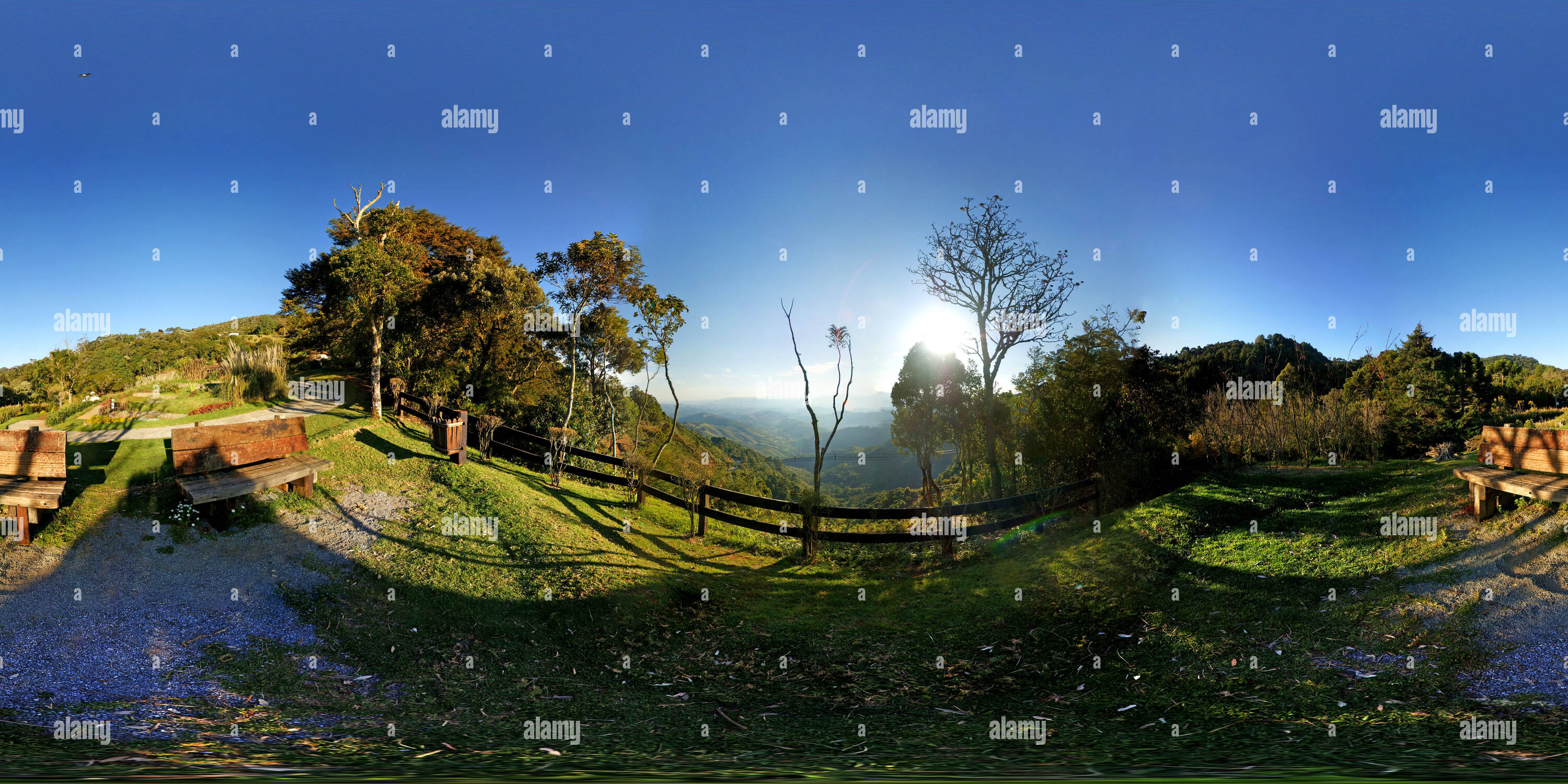 360° view of Vale do Lajeado visto do Amantikir - Jardins que Falam ...