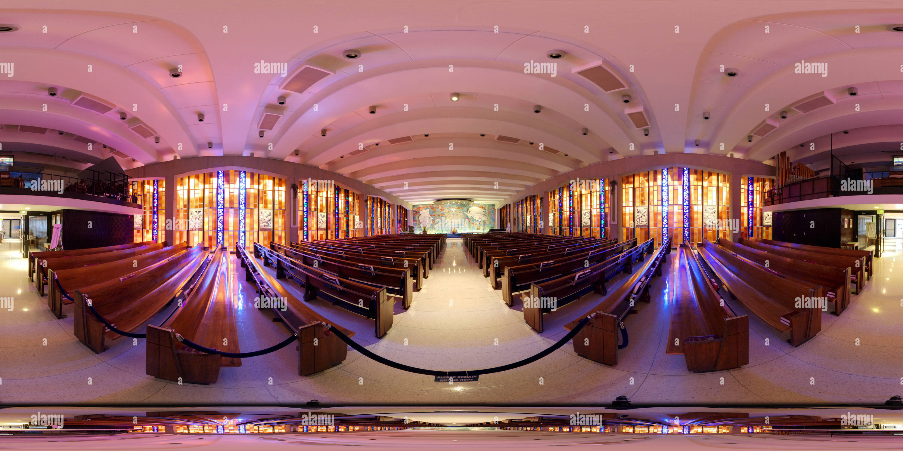 360° view of Air Force Academy Catholic Chapel - Alamy