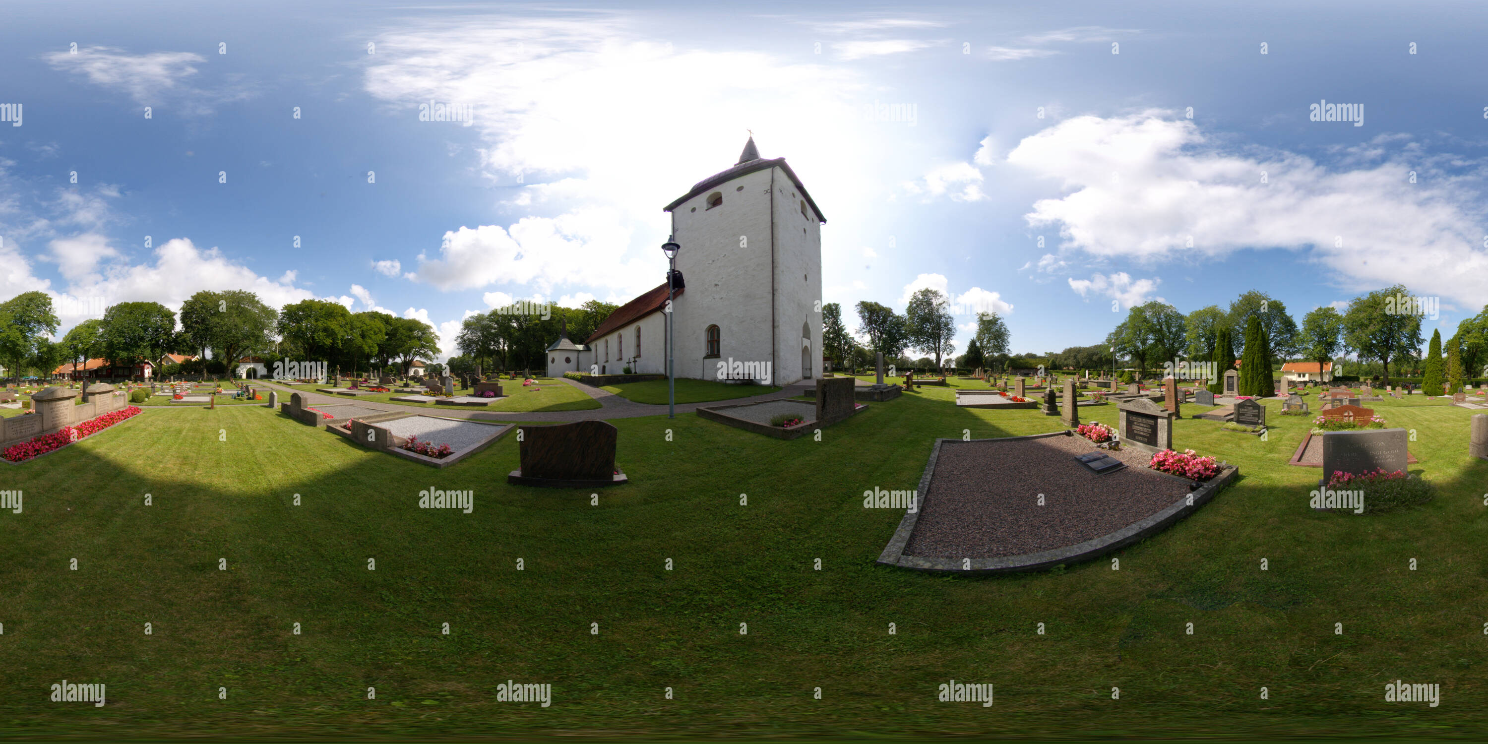 360° view of Vallda Church External View - Alamy