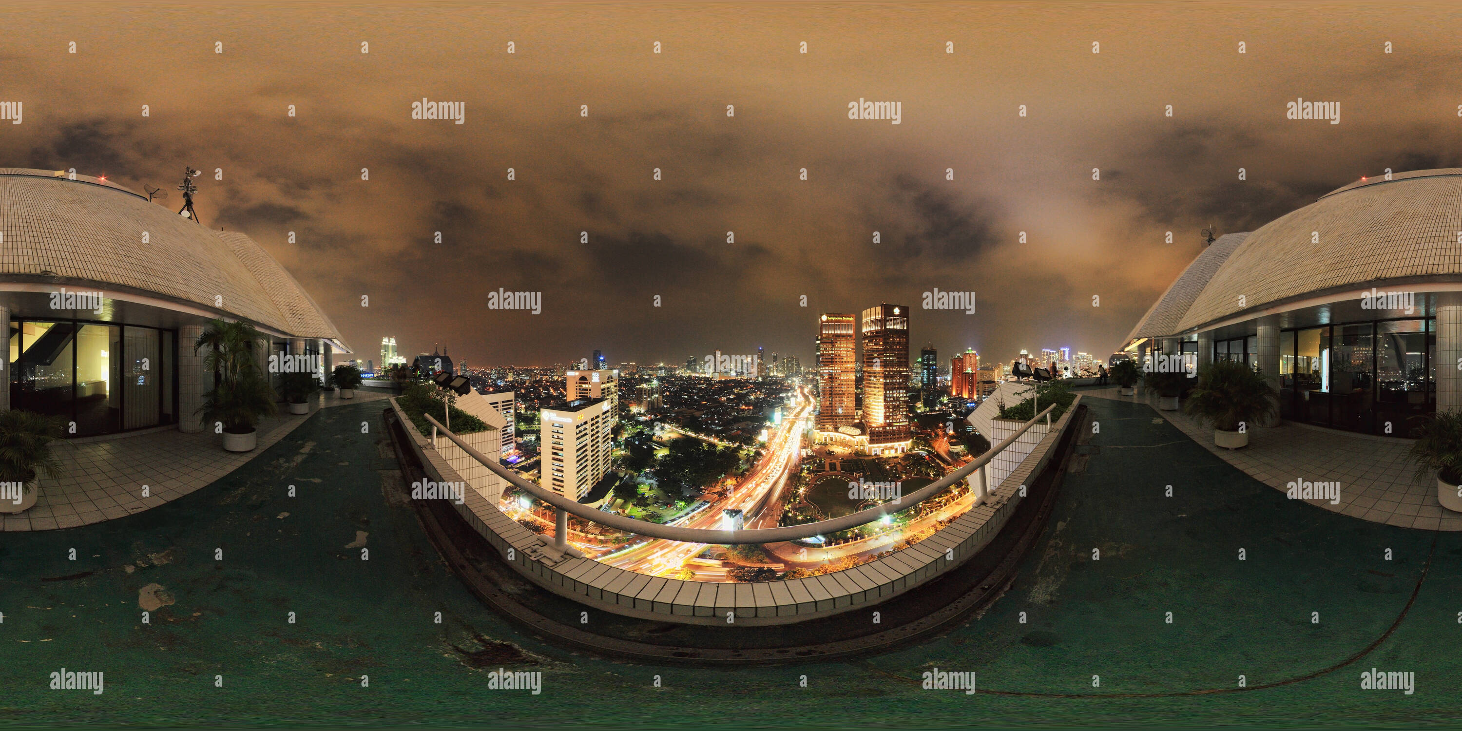 360° view of Rooftop View from Intiland Tower - Alamy