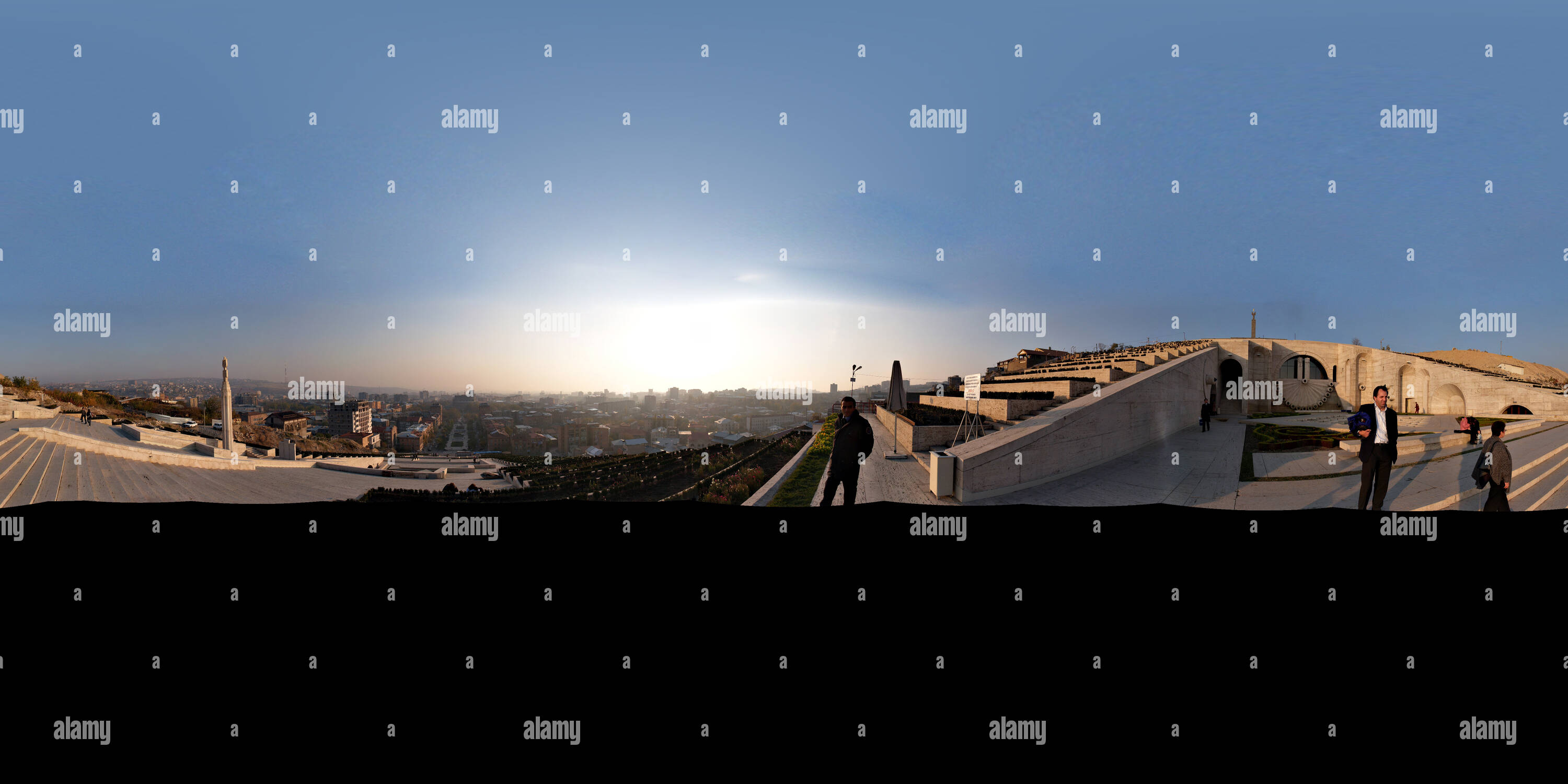 360° view of From the top of the Cascade in Yerevan, Armenia - Alamy