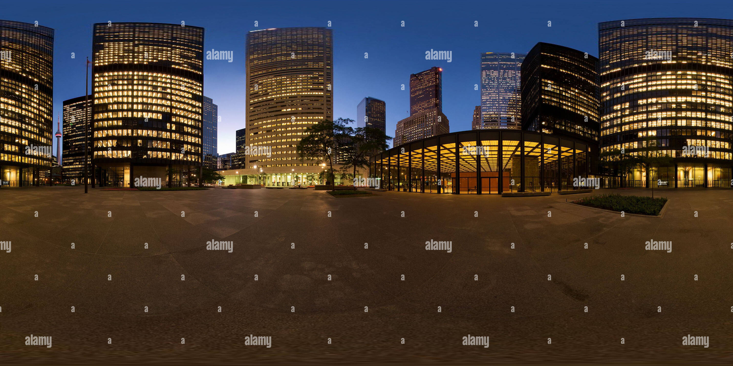 360° view of Toronto Dominion Centre, Ontario, Canada - Alamy