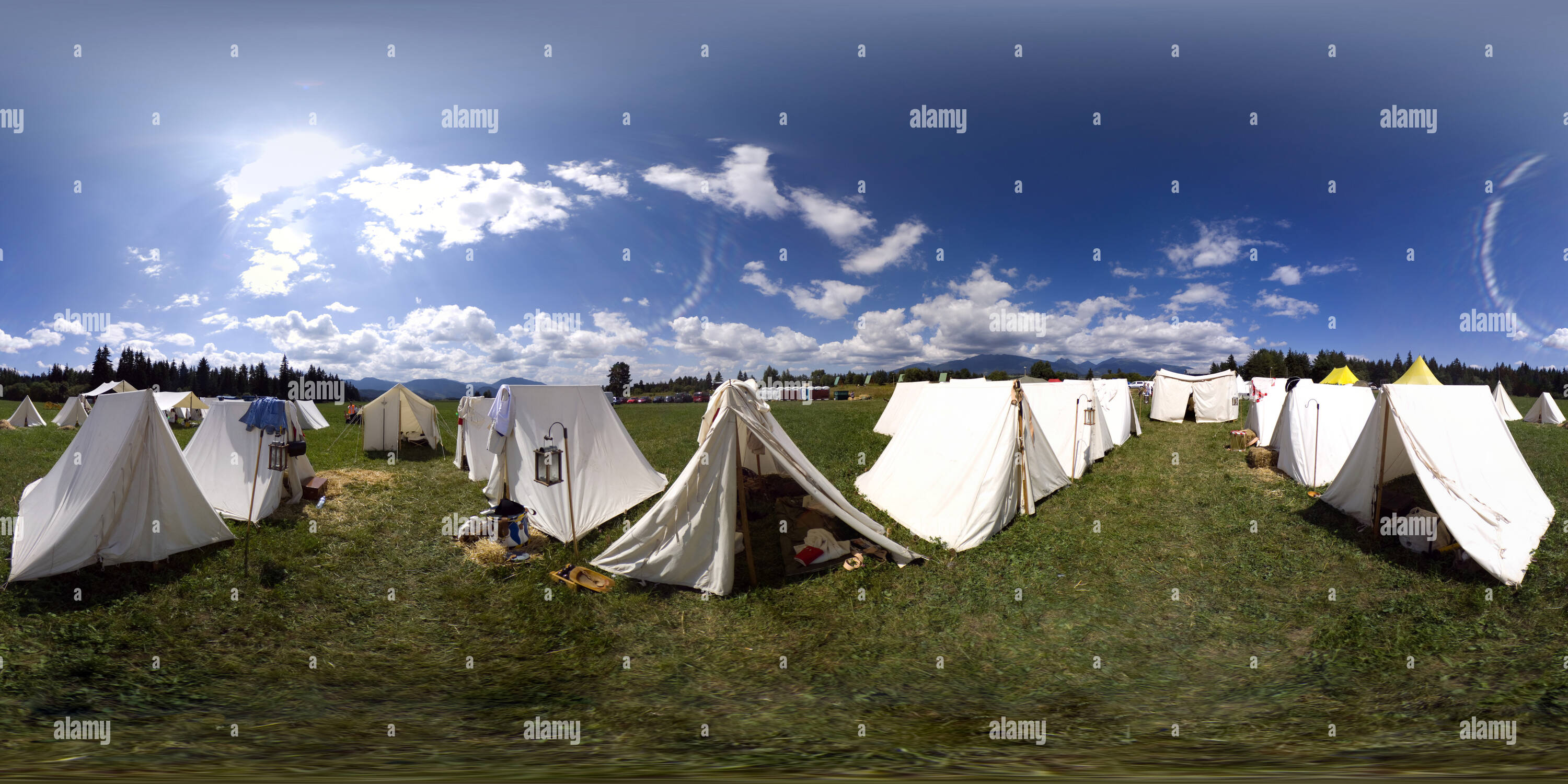 Vavrisovo tabor camp hi-res stock photography and images - Alamy