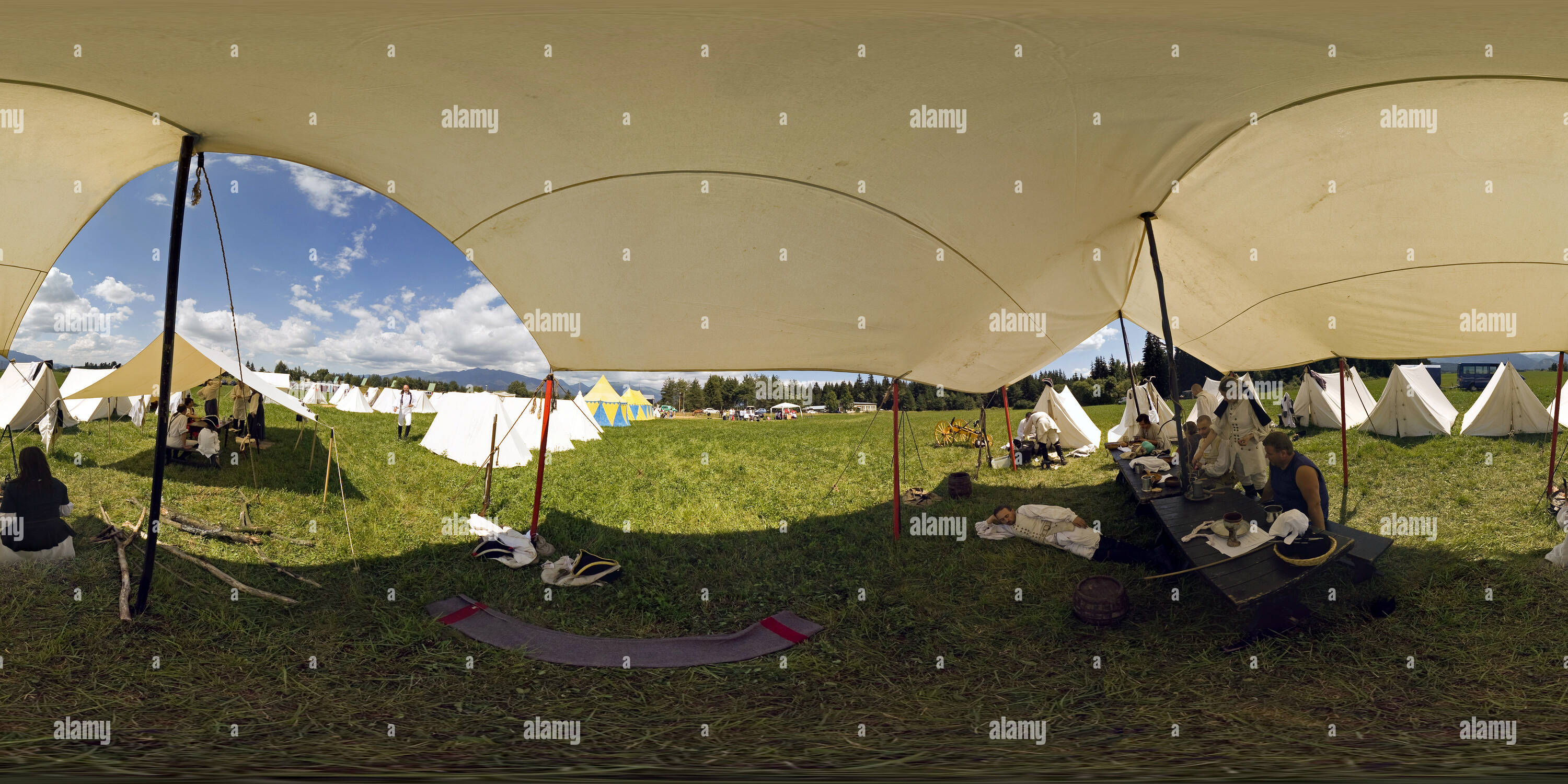 Vavrisovo tabor camp hi-res stock photography and images - Alamy