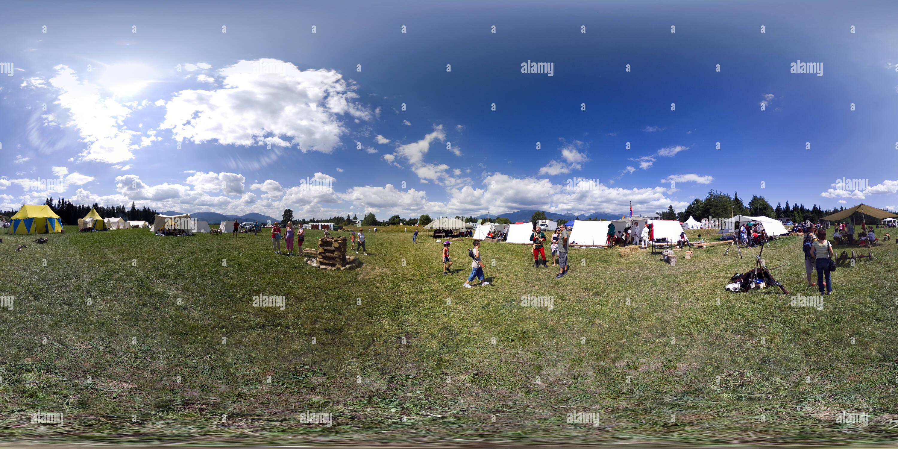 Vavrisovo tabor camp hi-res stock photography and images - Alamy